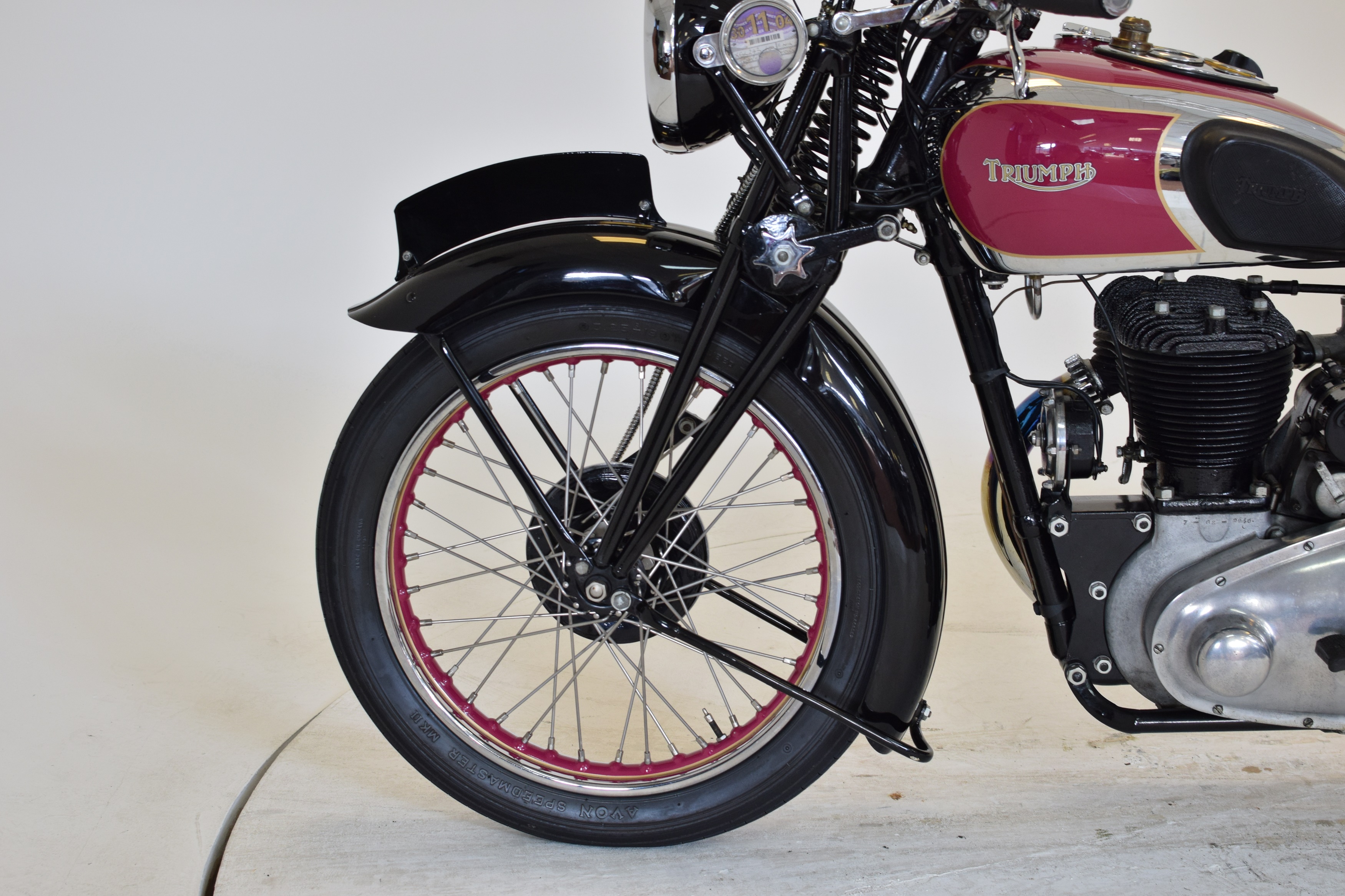 Lot 148 - 1937 Triumph 6S De Luxe 600cc