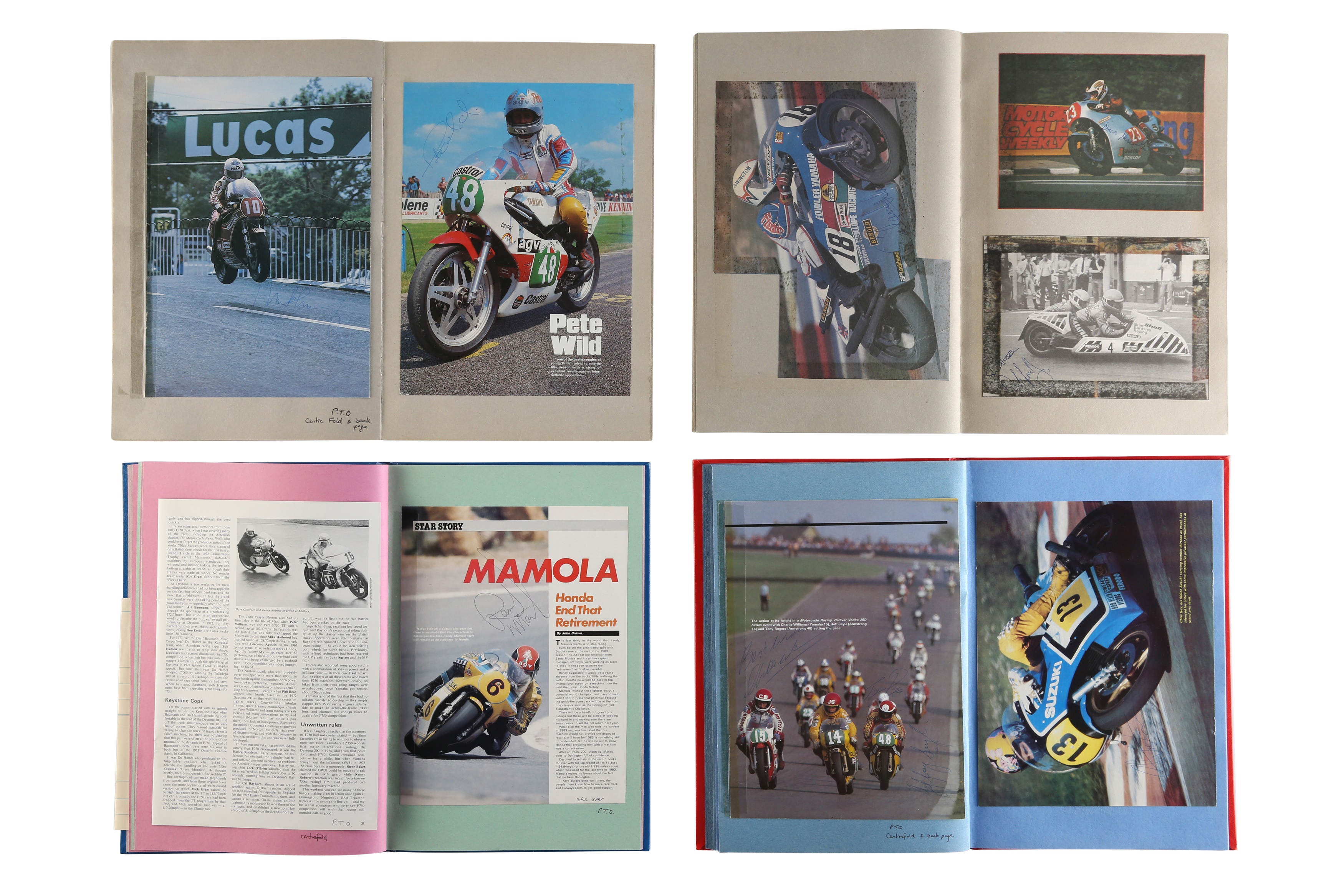 Lot 413 - A Large Collection of Motorcycle Racing