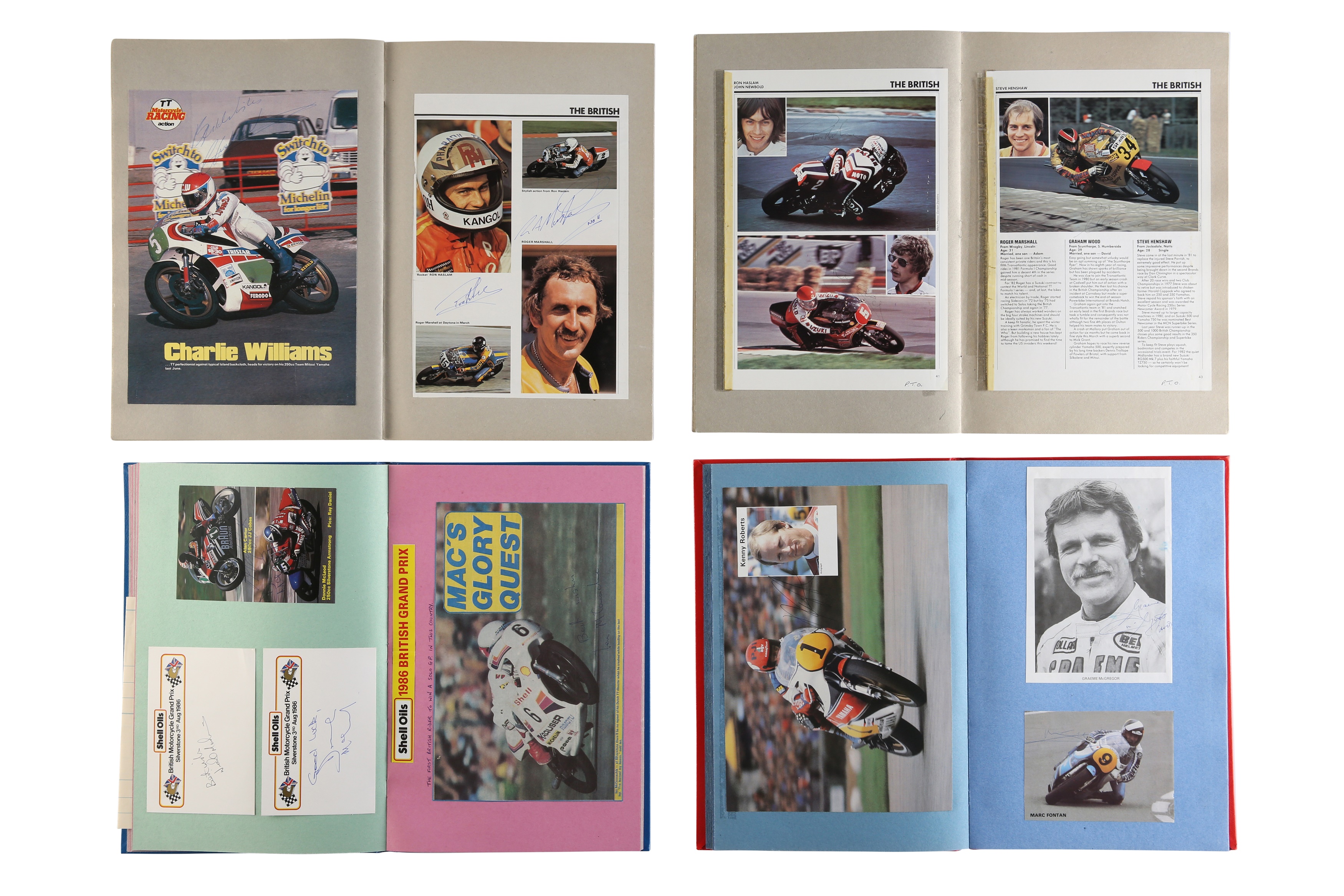 Lot 413 - A Large Collection of Motorcycle Racing