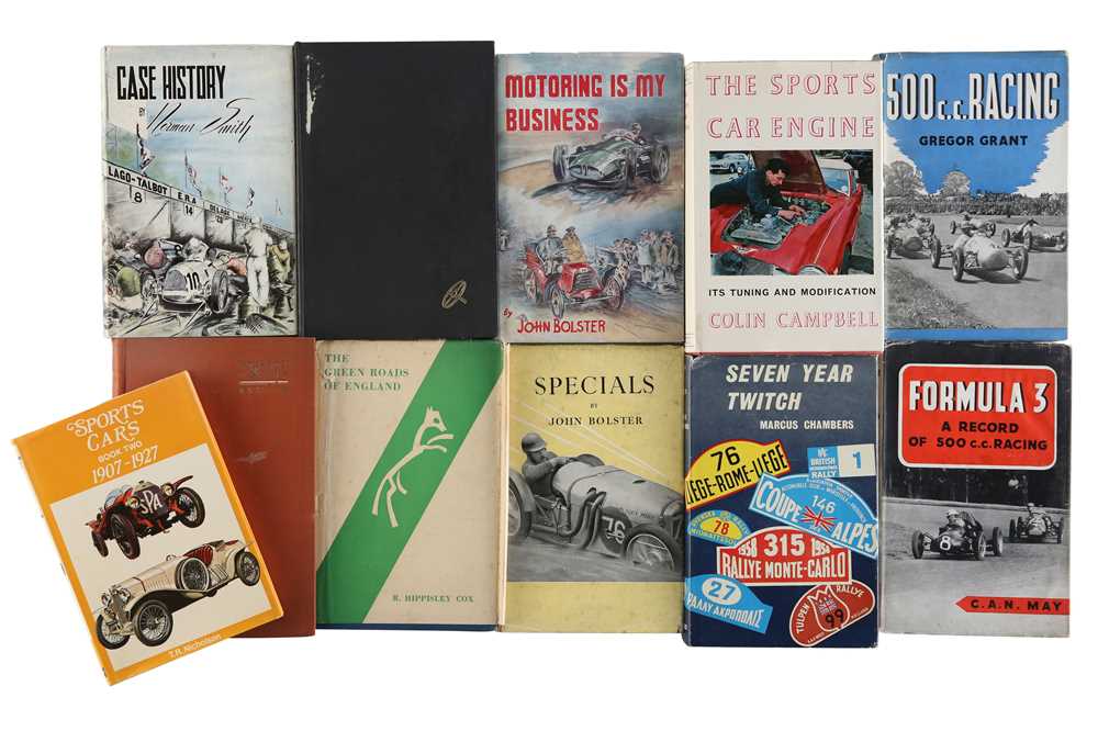 Lot 425 - Eleven Motoring Books