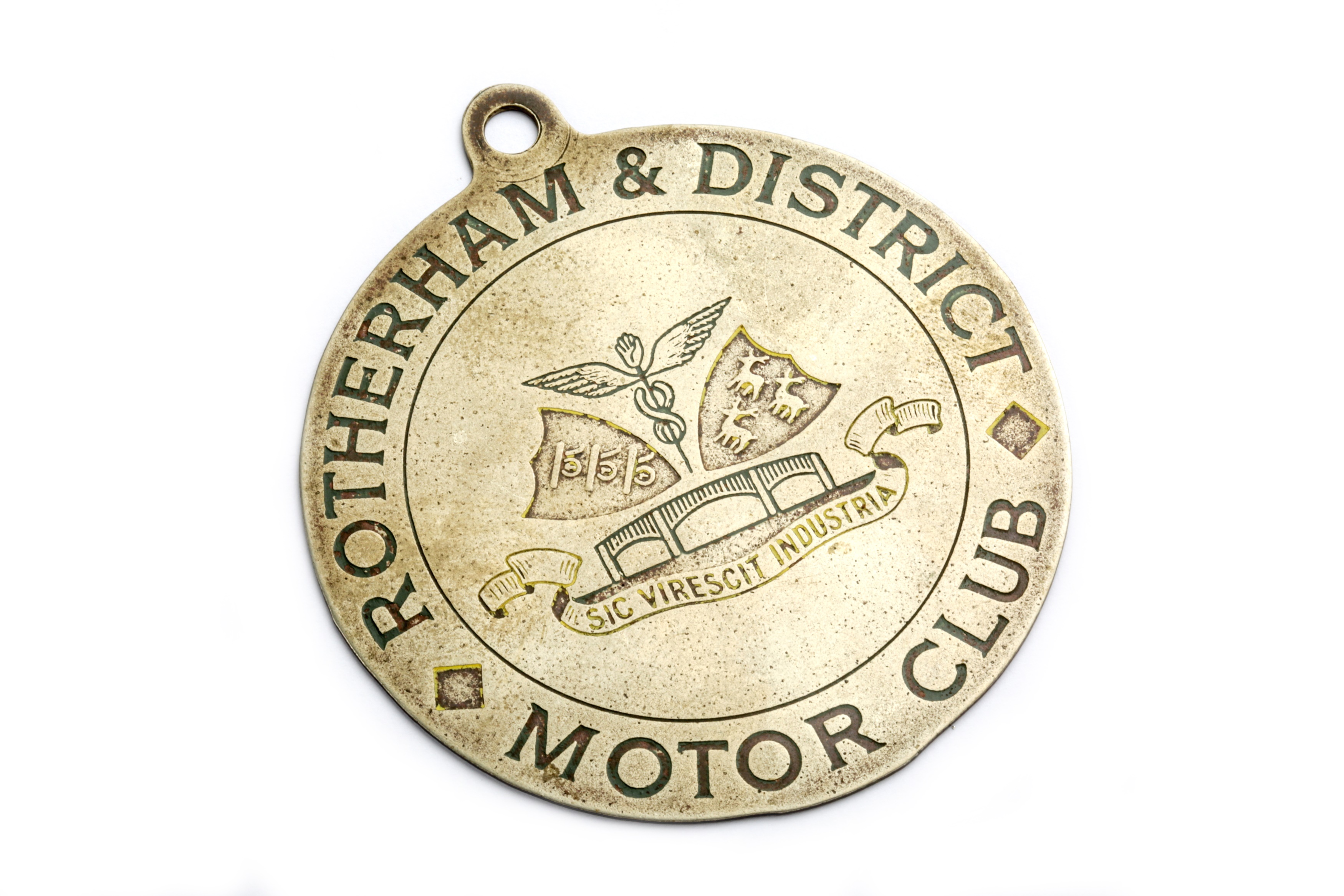 Lot 182 - An Early Rotherham & District Motor Club