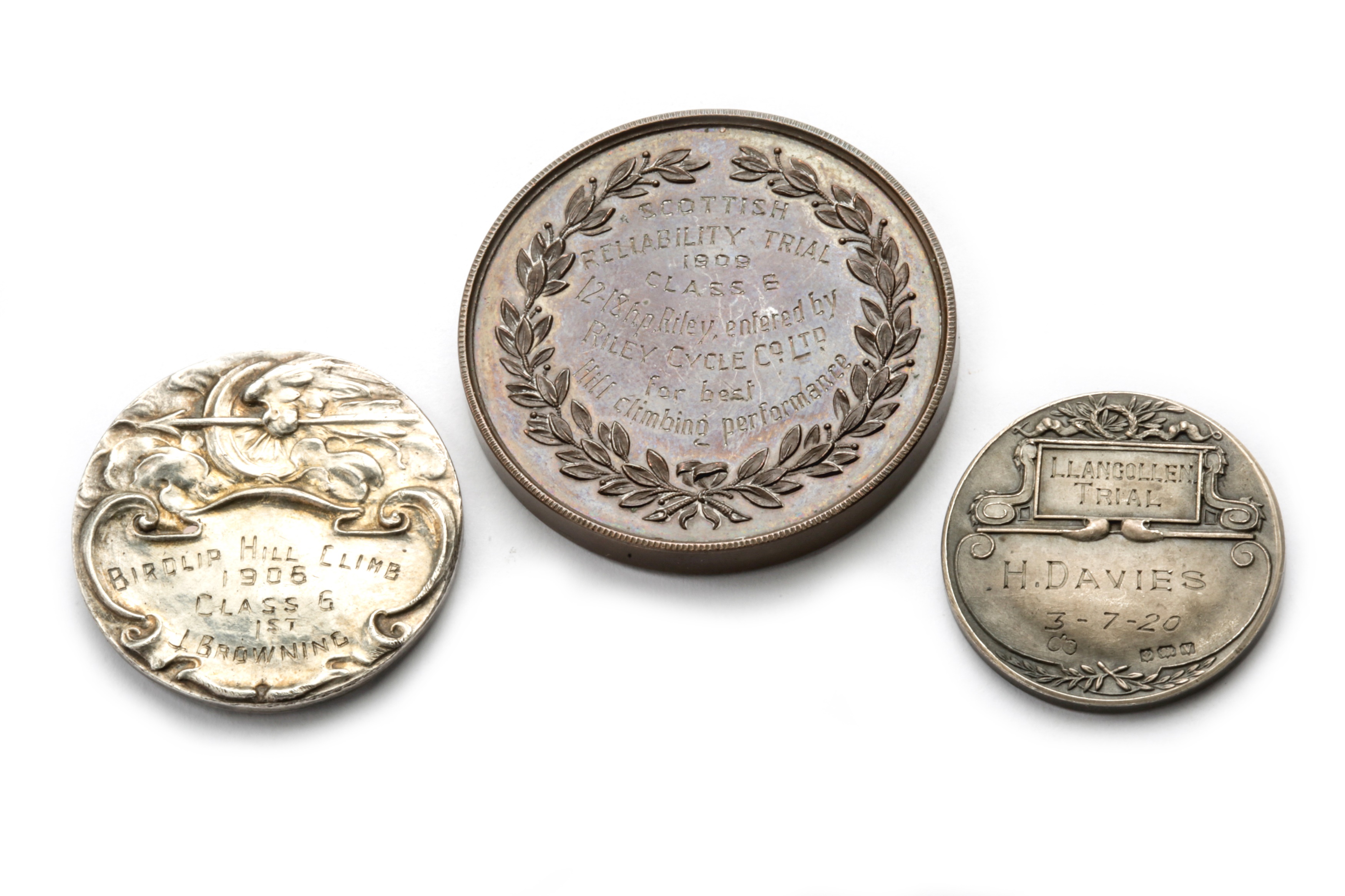 Lot 190 - Three Early Award Medallions