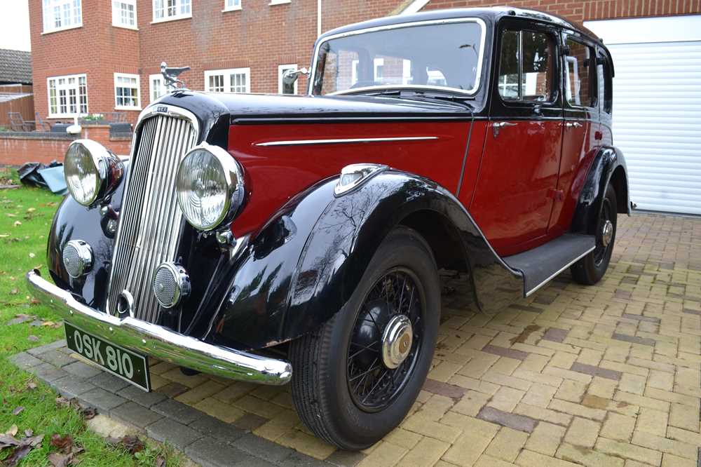 Lot 316 - 1936 Humber Twelve
