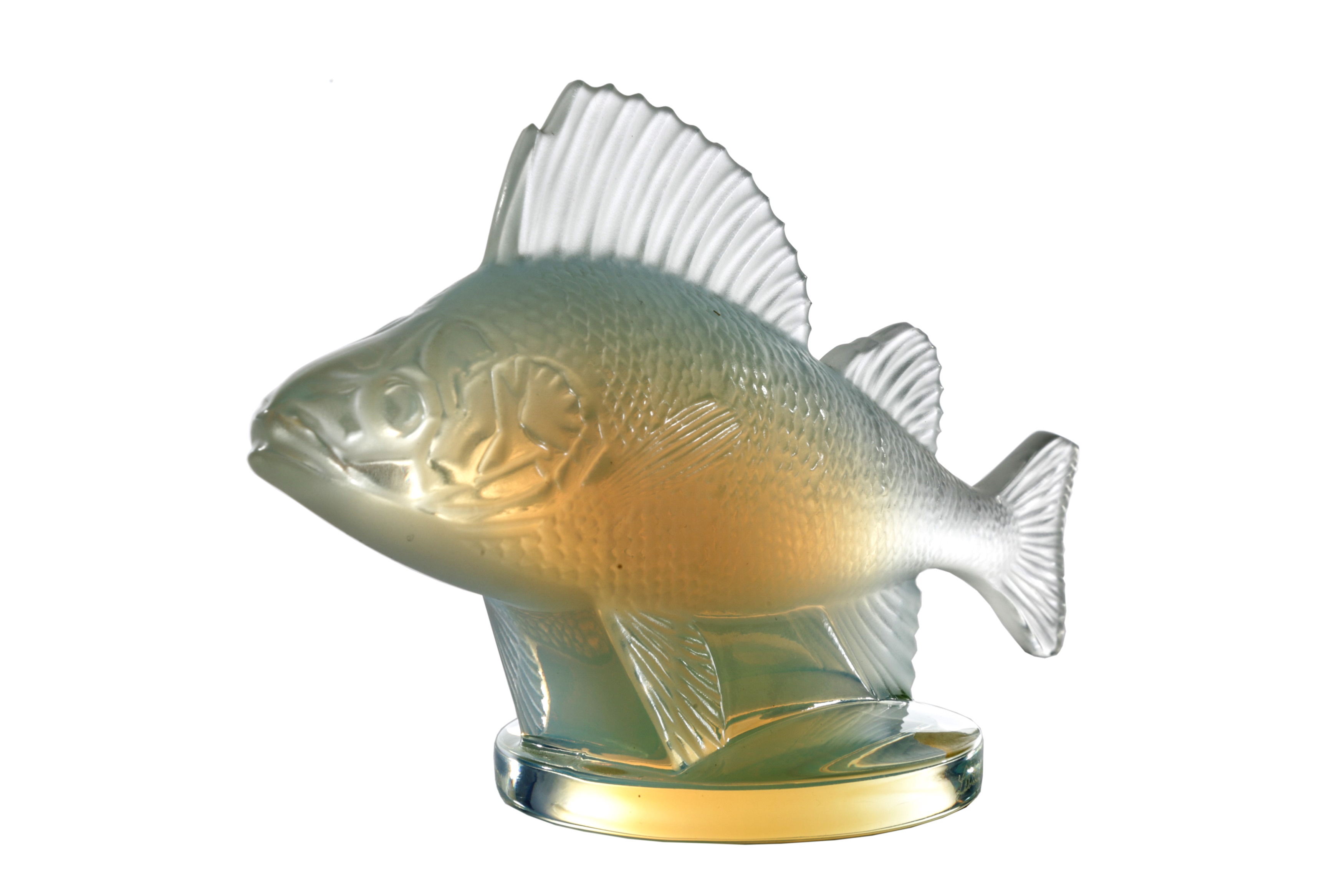 Lot 544 - A Rare Opalescent-Tinted Perch Glass