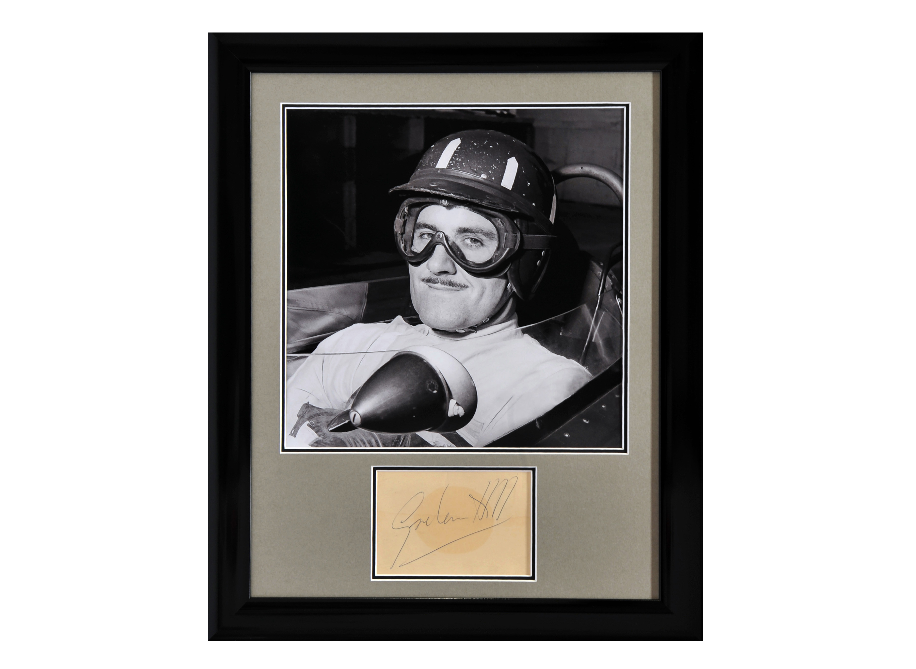 Lot 98 - Graham Hill Autograph Presentation (1929