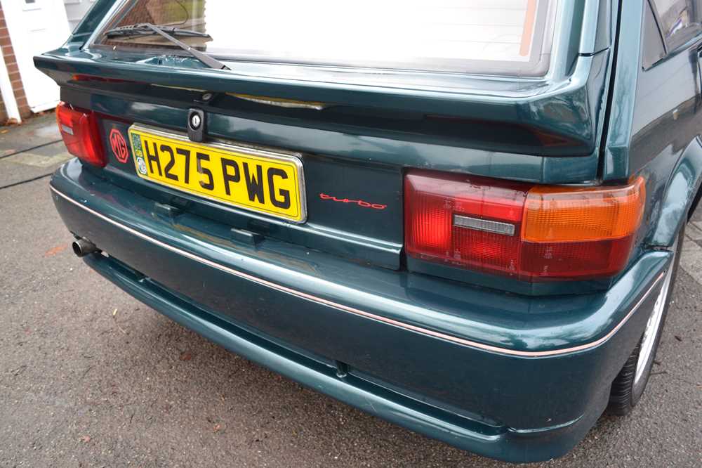 Lot 378 - 1990 MG Maestro Turbo