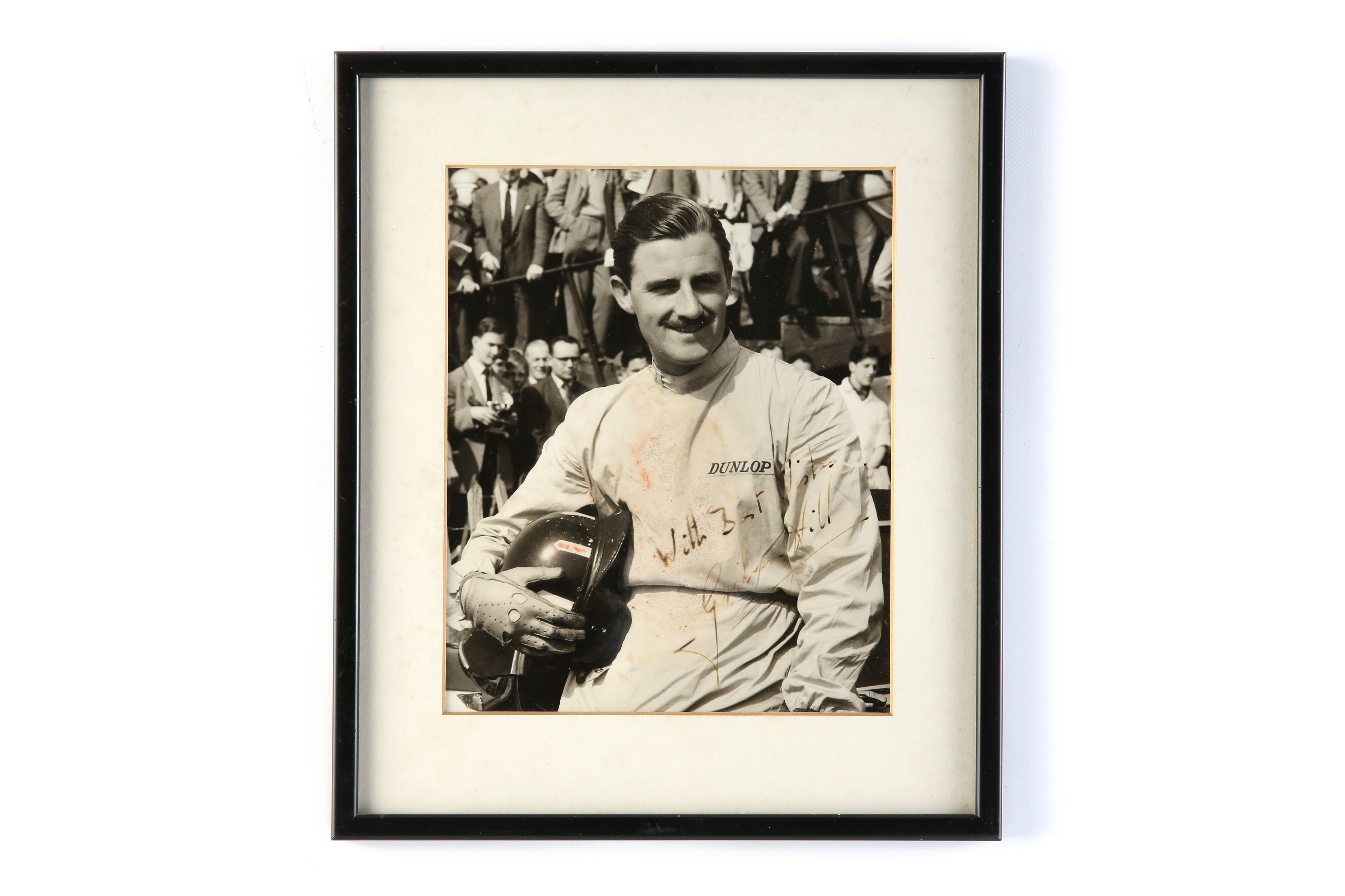 Lot 724 - Graham Hill Signed Large-Format Monochrome