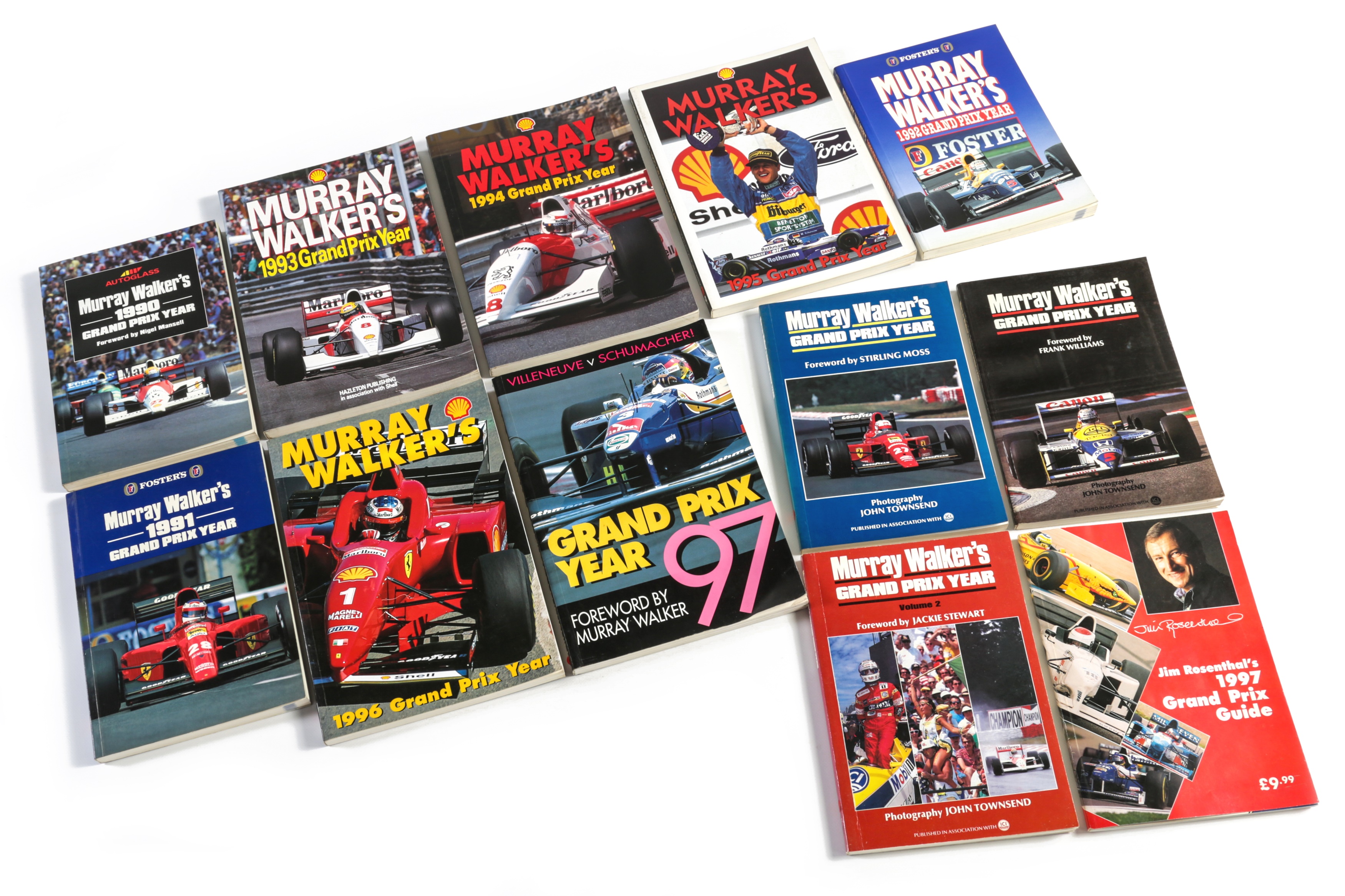 Lot 774 - Murray Walker’s Grand Prix Yearbook (All