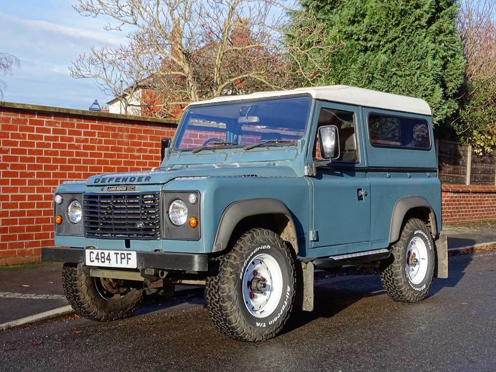 Lot 41 - 1986 Land Rover Defender Ninety 3.5 Litre V8