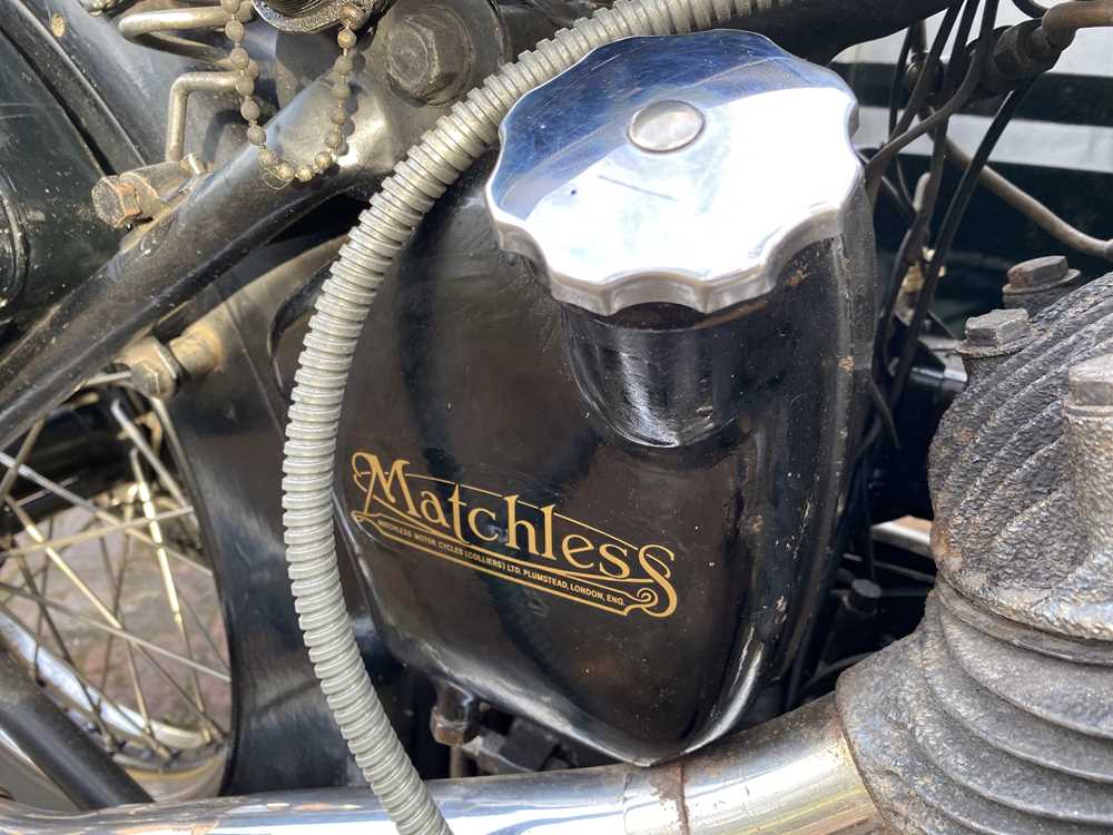 Lot 66 - 1937 Matchless Model X