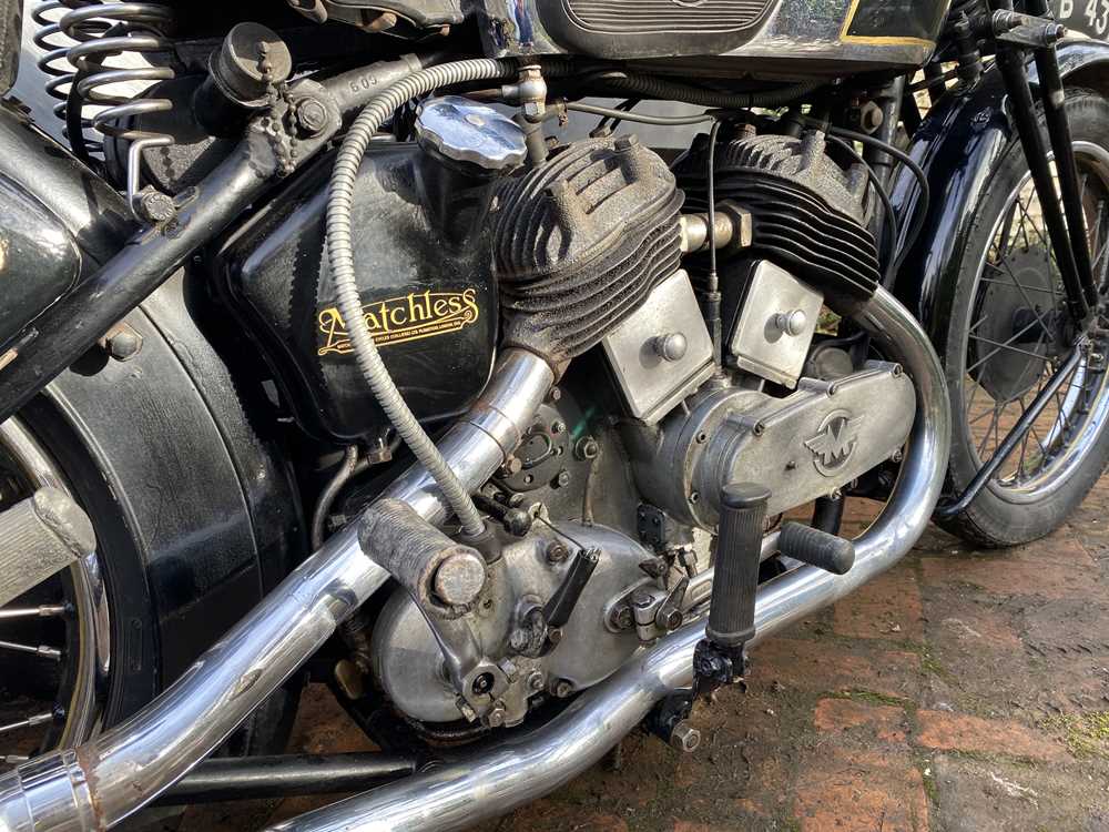 Lot 66 - 1937 Matchless Model X