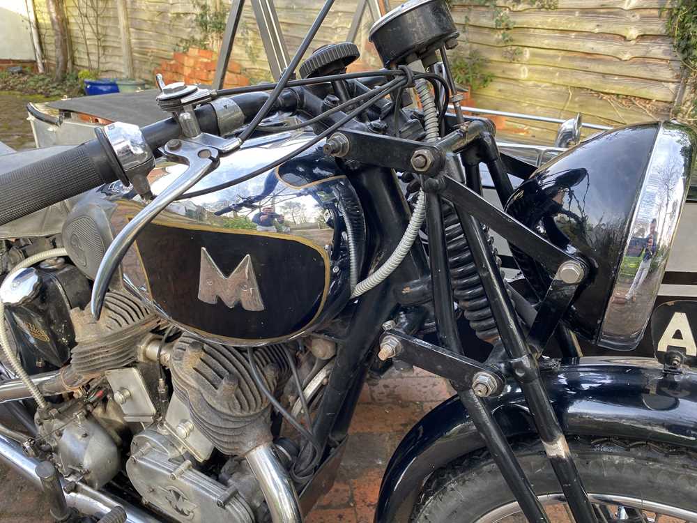 Lot 66 - 1937 Matchless Model X