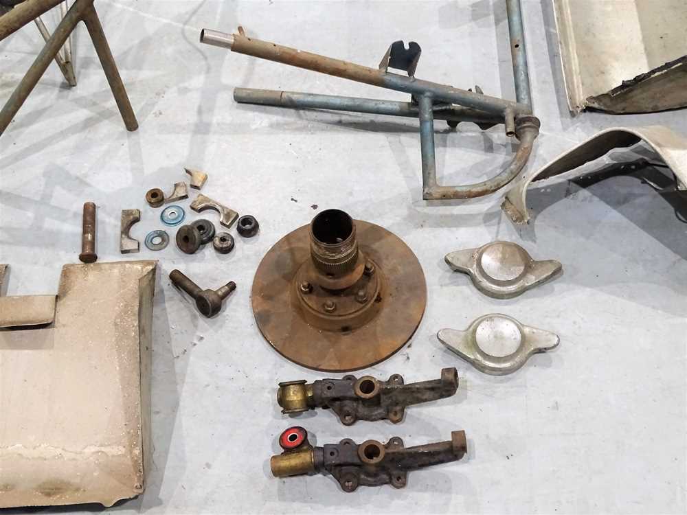 Lot 218 - Lotus Eleven Parts