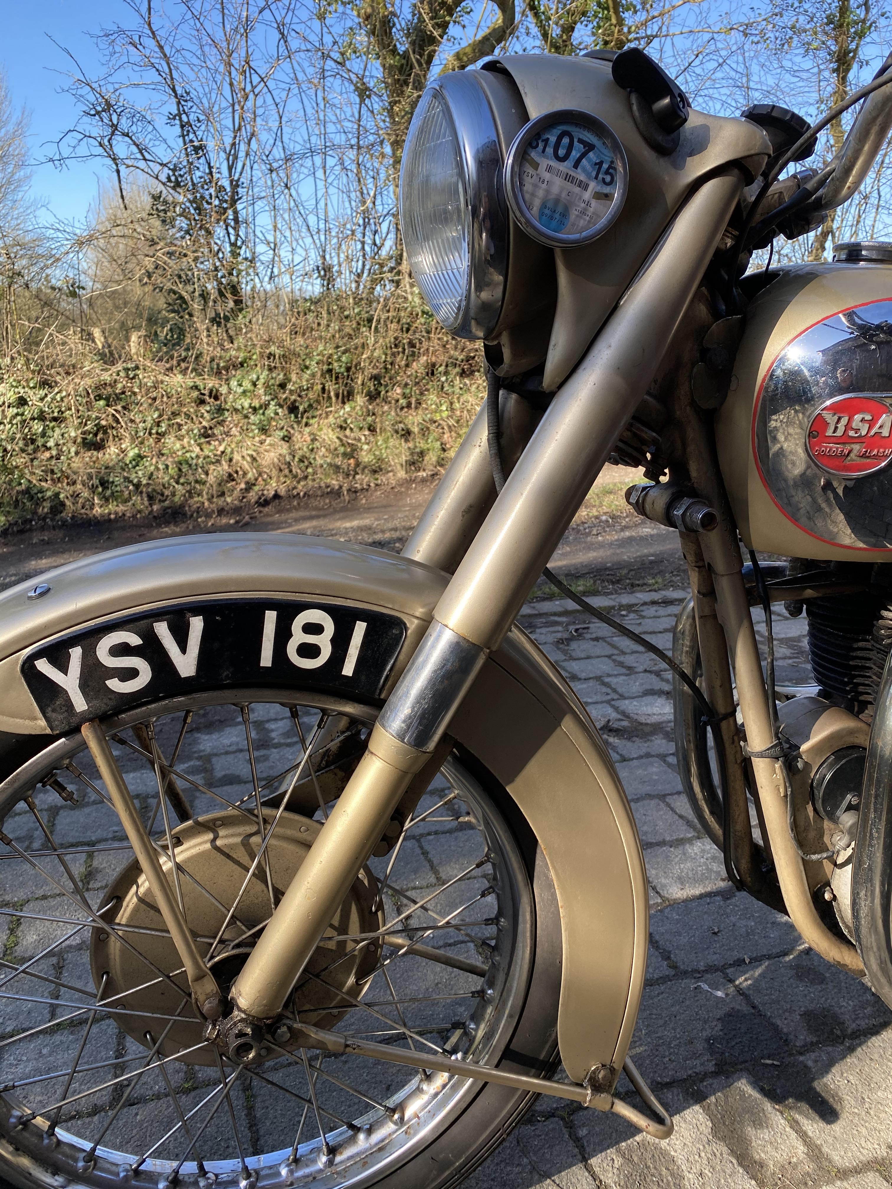 Lot 138 - 1955 BSA A10 Golden Flash