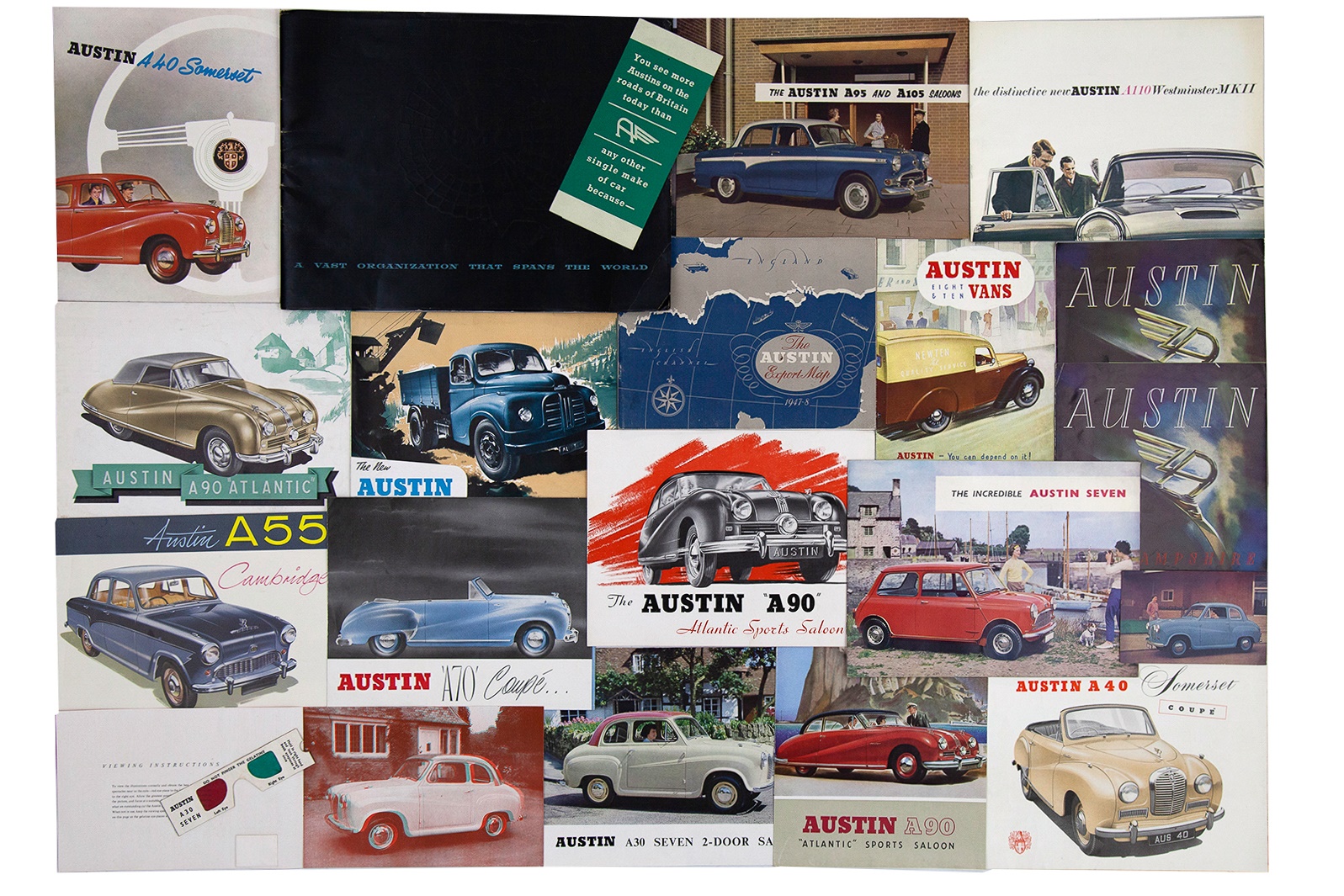 Lot 7 - Quantity of Austin Sales Brochures
