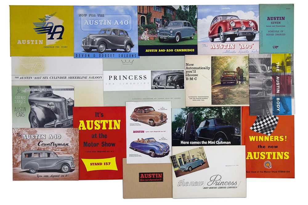 Lot 7 - Quantity of Austin Sales Brochures