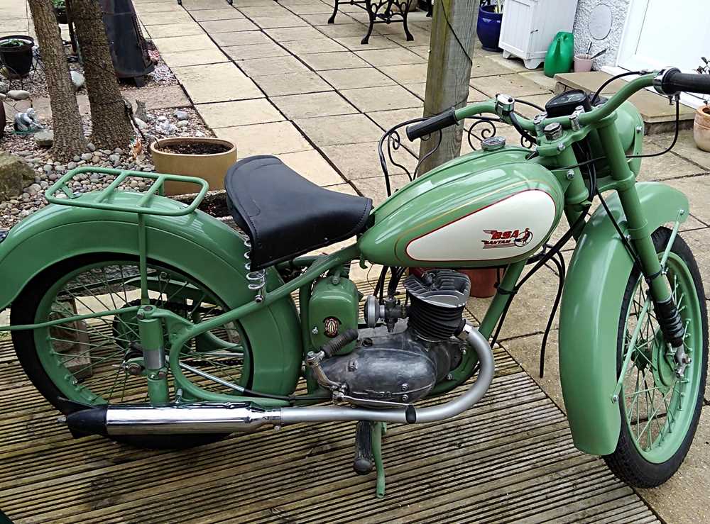 Lot 134 - 1952 BSA Bantam D1