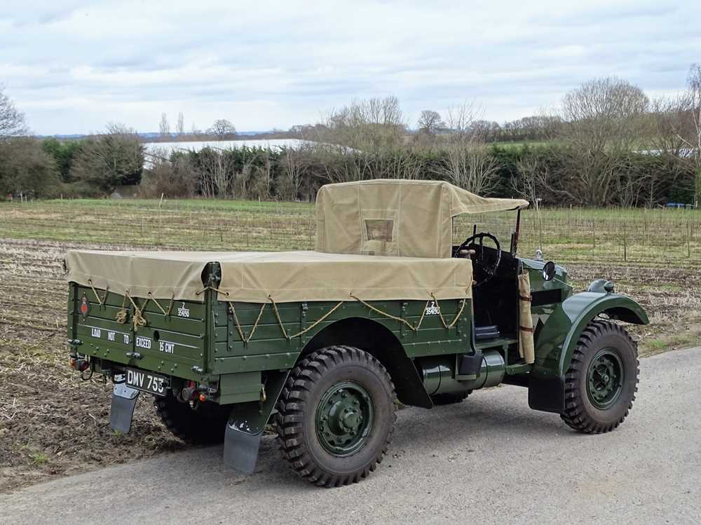 Lot 21 - 1935/6 Morris CS8 15cwt GS