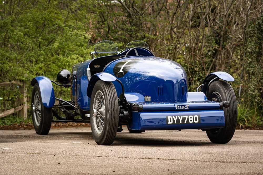 Lot 75 - 1937 Talbot BD75 Sports Special