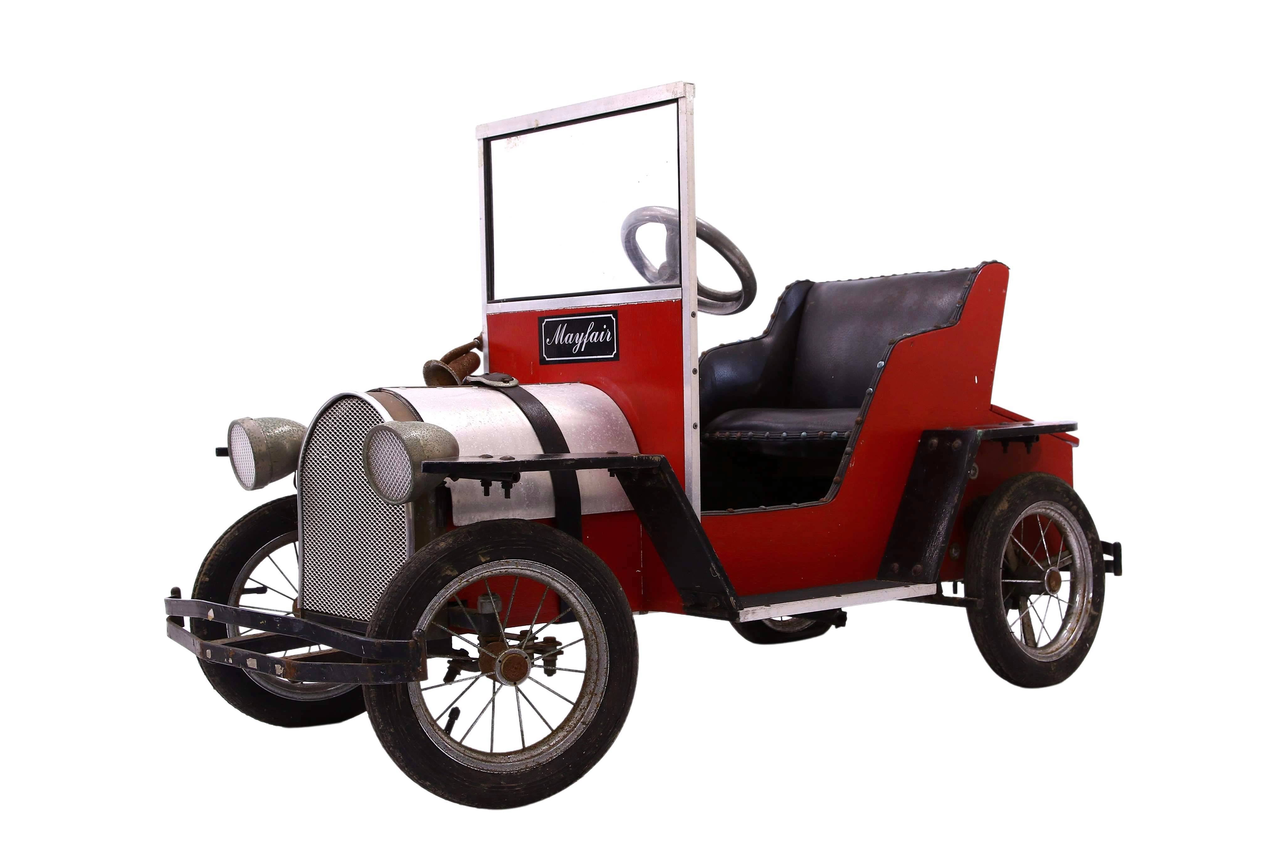 Lot 95 - A Makeshift Childs Electric Car - 'The