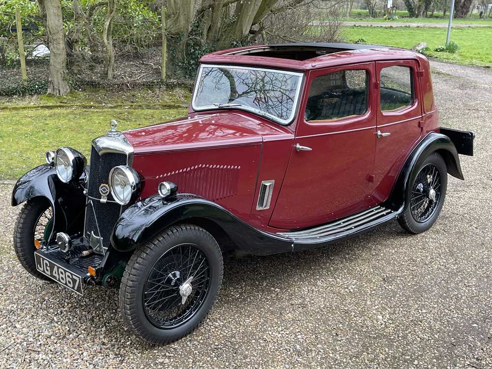 Lot 11 - 1934 Riley 9 'Monaco'