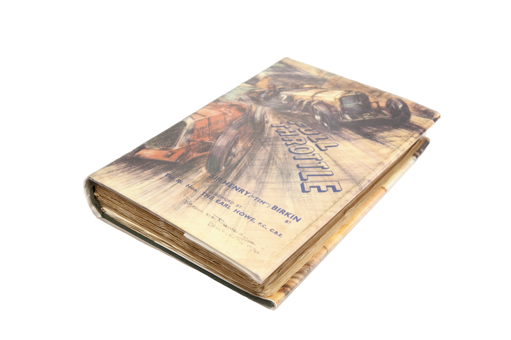 Lot 59 - 'Full Throttle' by Sir Henry 'Tim' Birkin