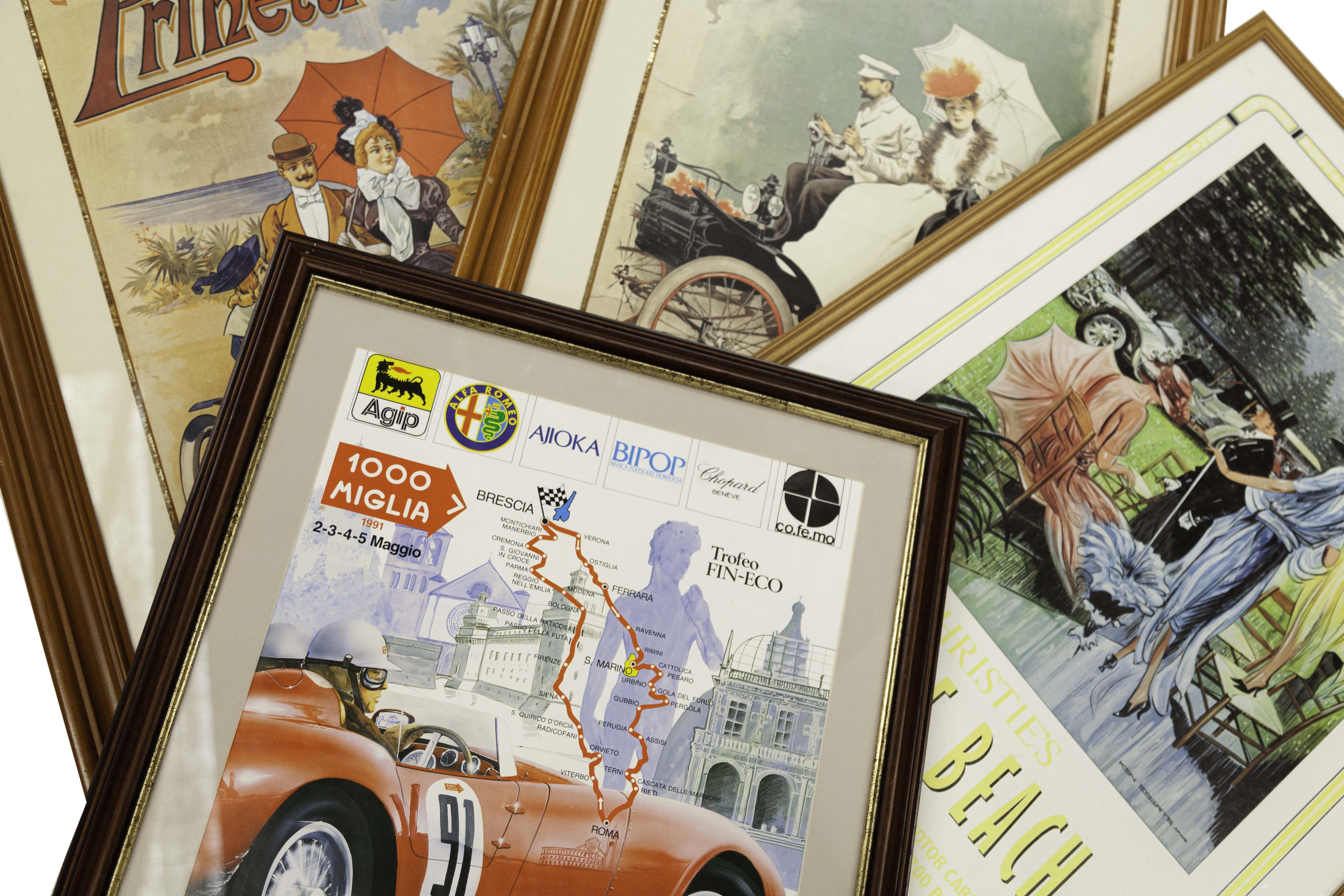 Lot 66 - Four Framed and Glazed Posters