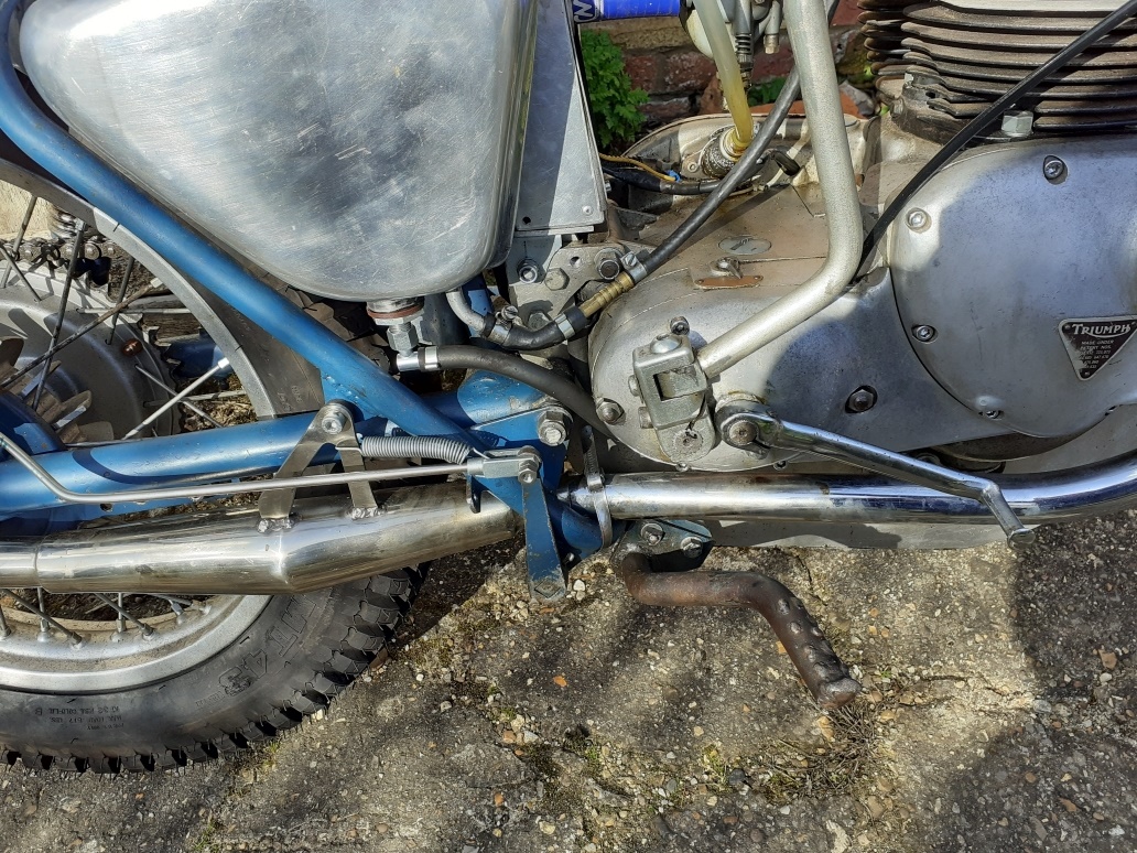 Lot 134 - 1974 Triumph Greeves Special