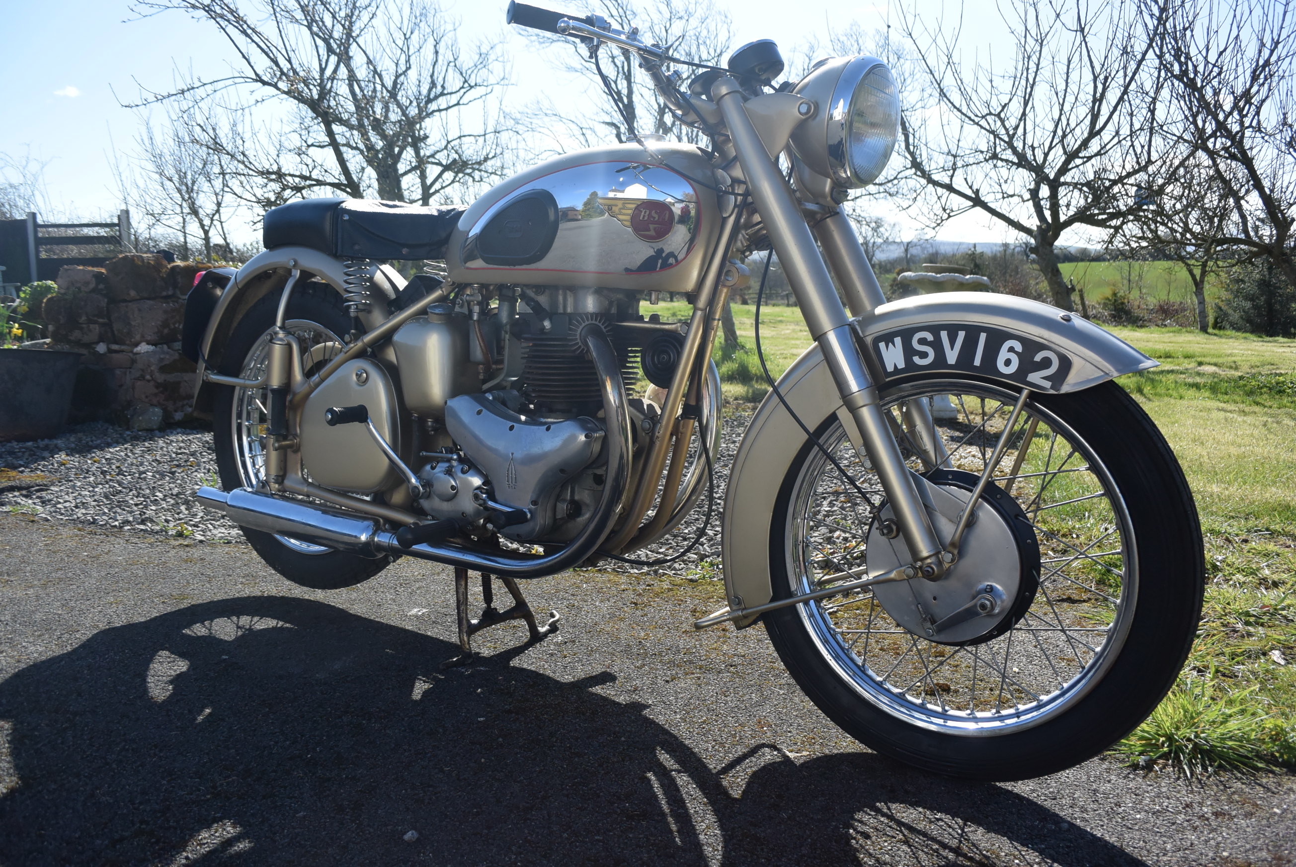 Lot 42 - 1952 BSA A10 Gold Flash