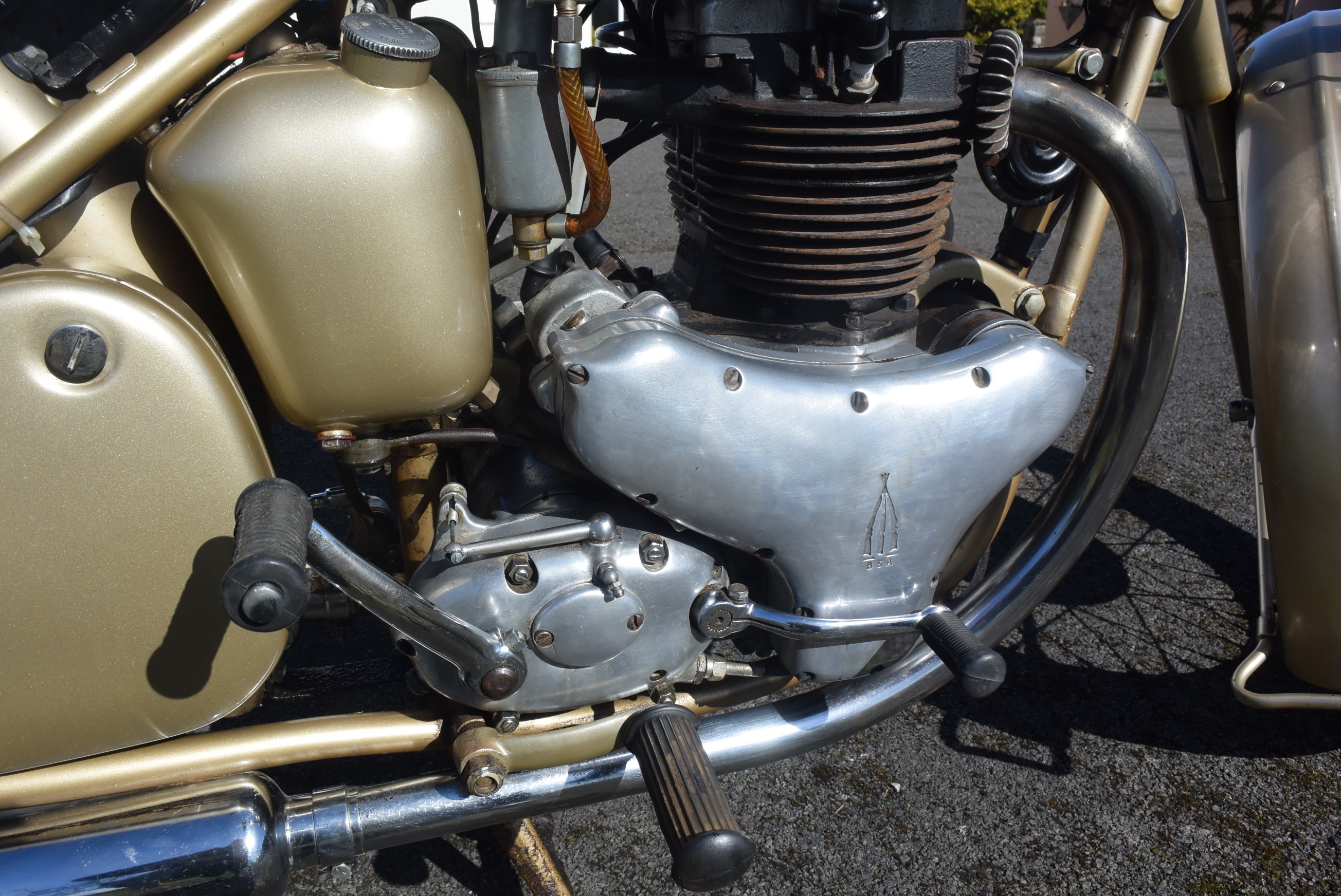 Lot 42 - 1952 BSA A10 Gold Flash
