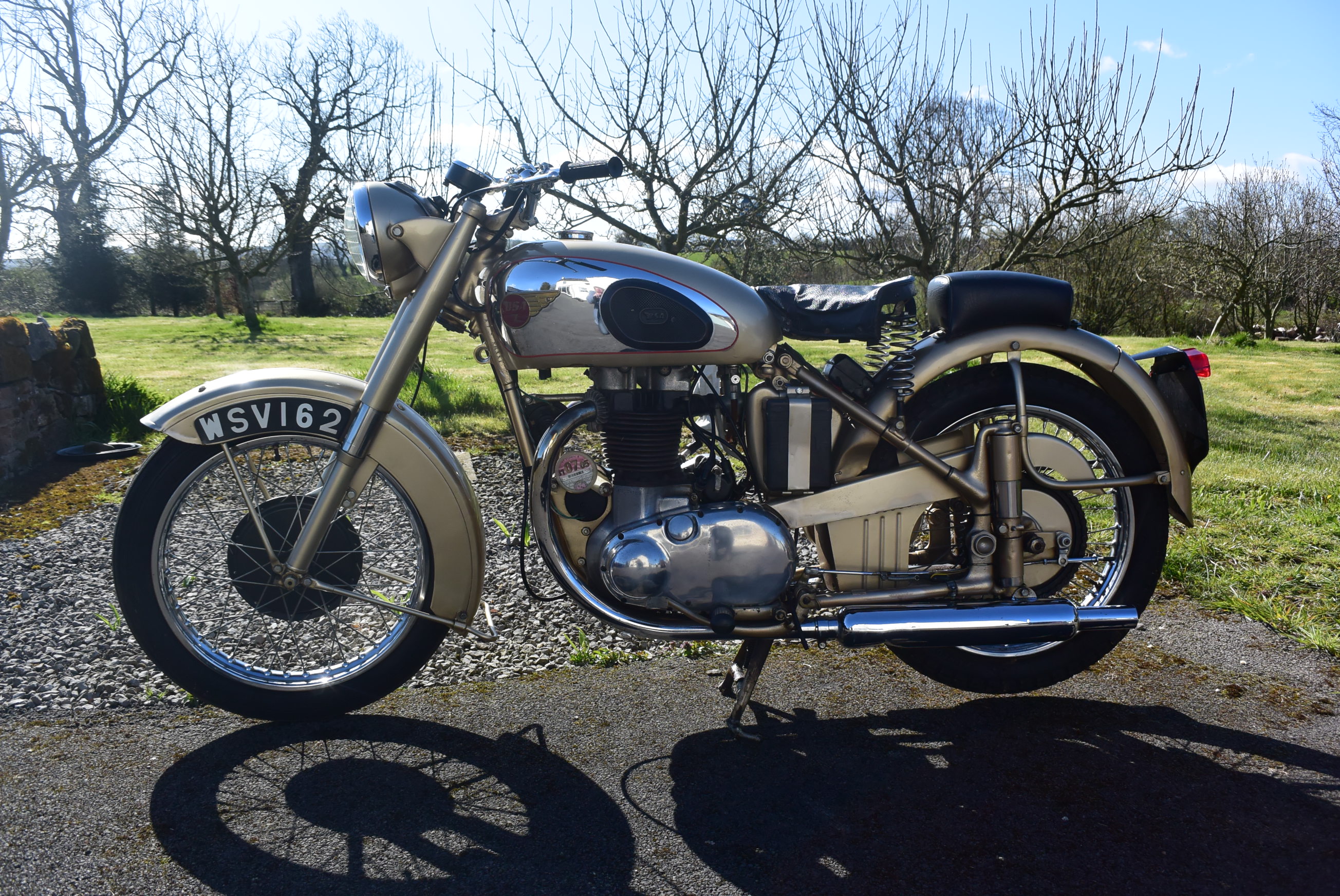 Lot 42 - 1952 BSA A10 Gold Flash