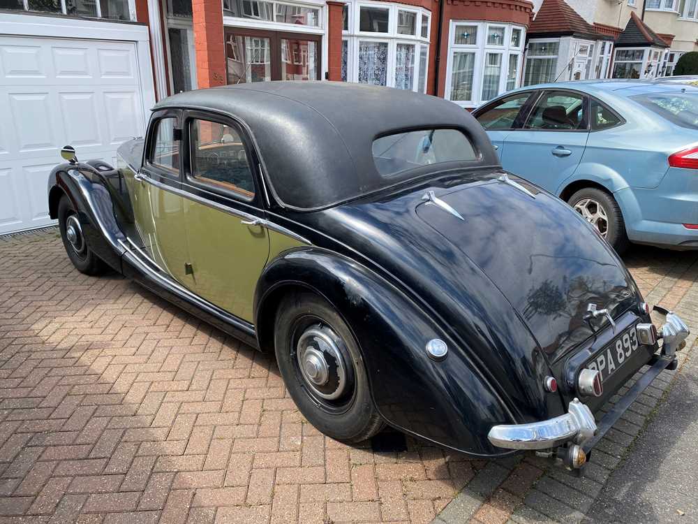 Lot 123 - 1951 Riley RMB Saloon
