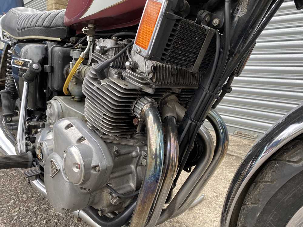 Lot 8 - 1975 Triumph T160