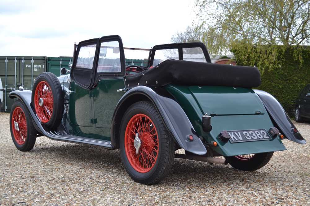 Lot 74 - 1932 Alvis Firefly Tourer