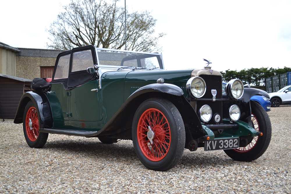 Lot 74 - 1932 Alvis Firefly Tourer