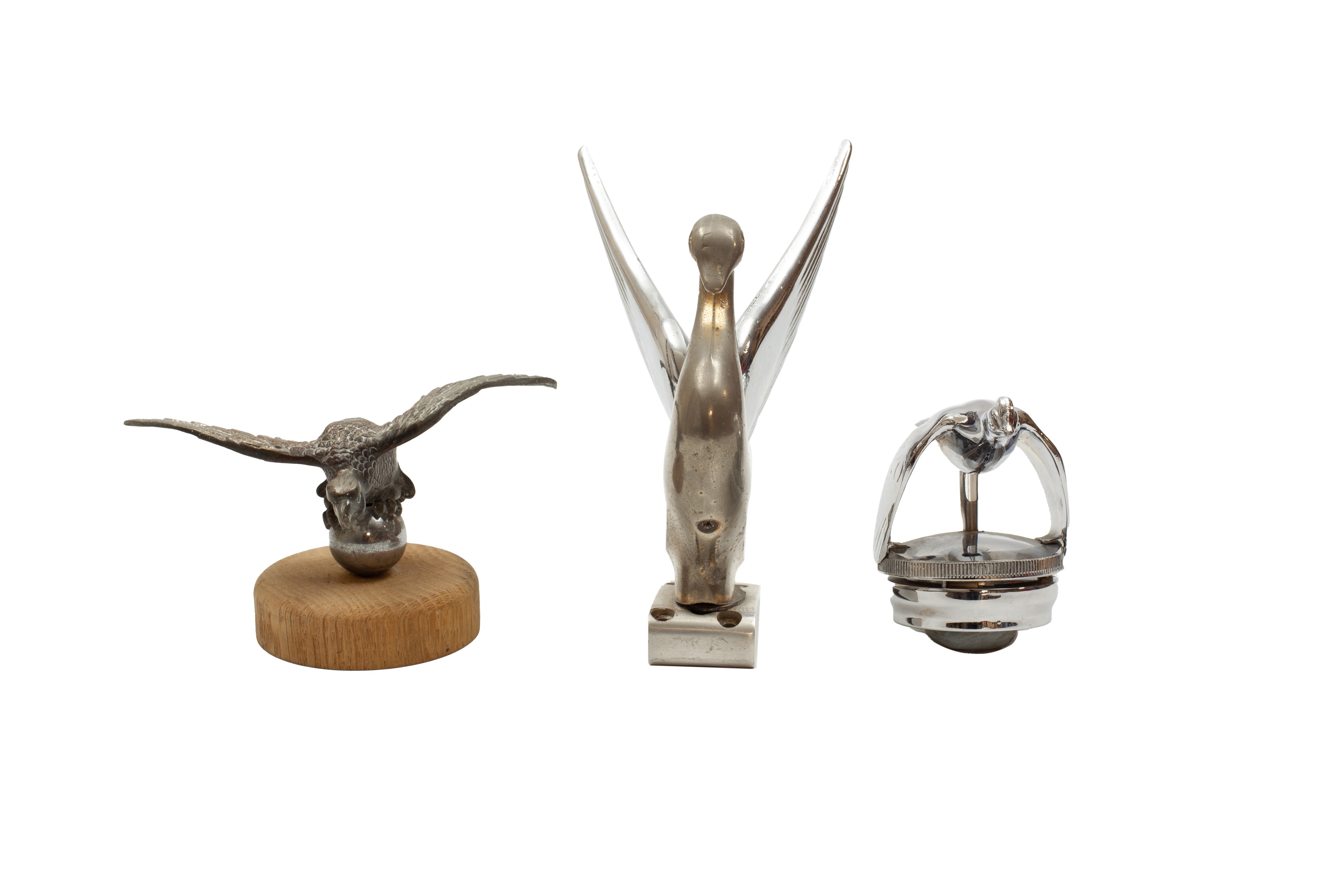 Lot 117 - Three Car Mascots