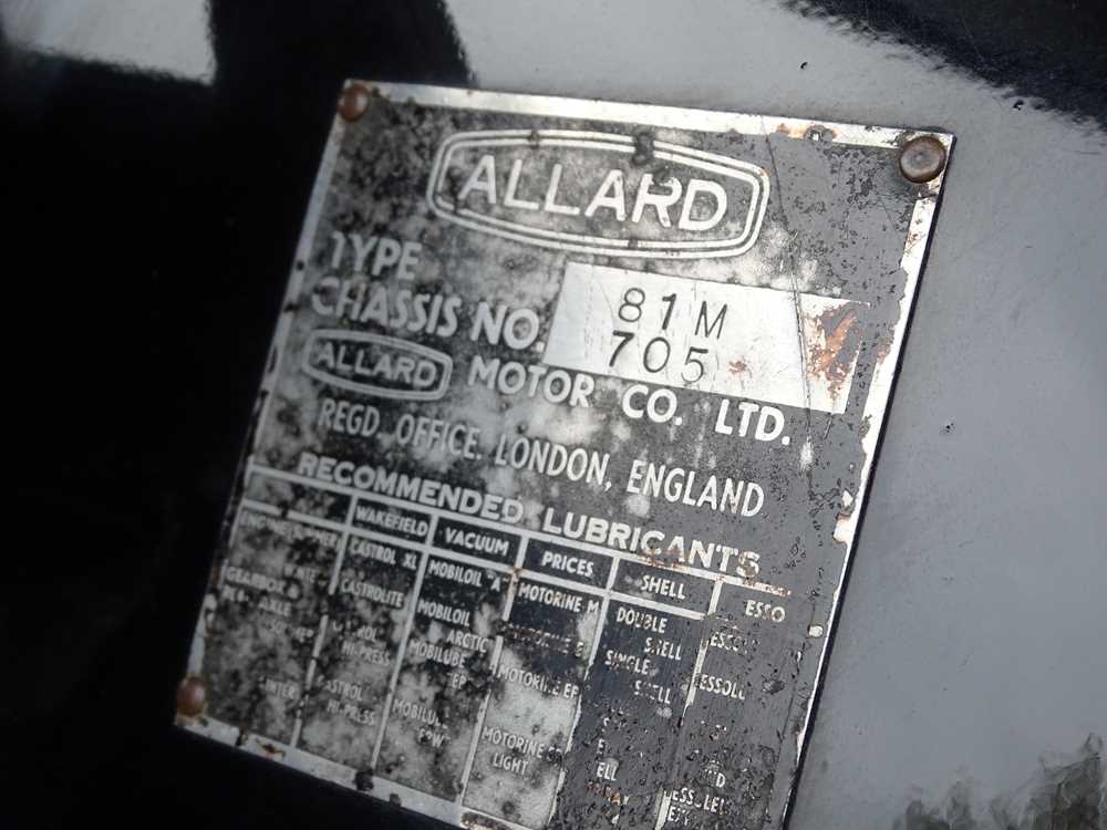 Lot 68 - 1948 Allard M1 Drophead Coupe