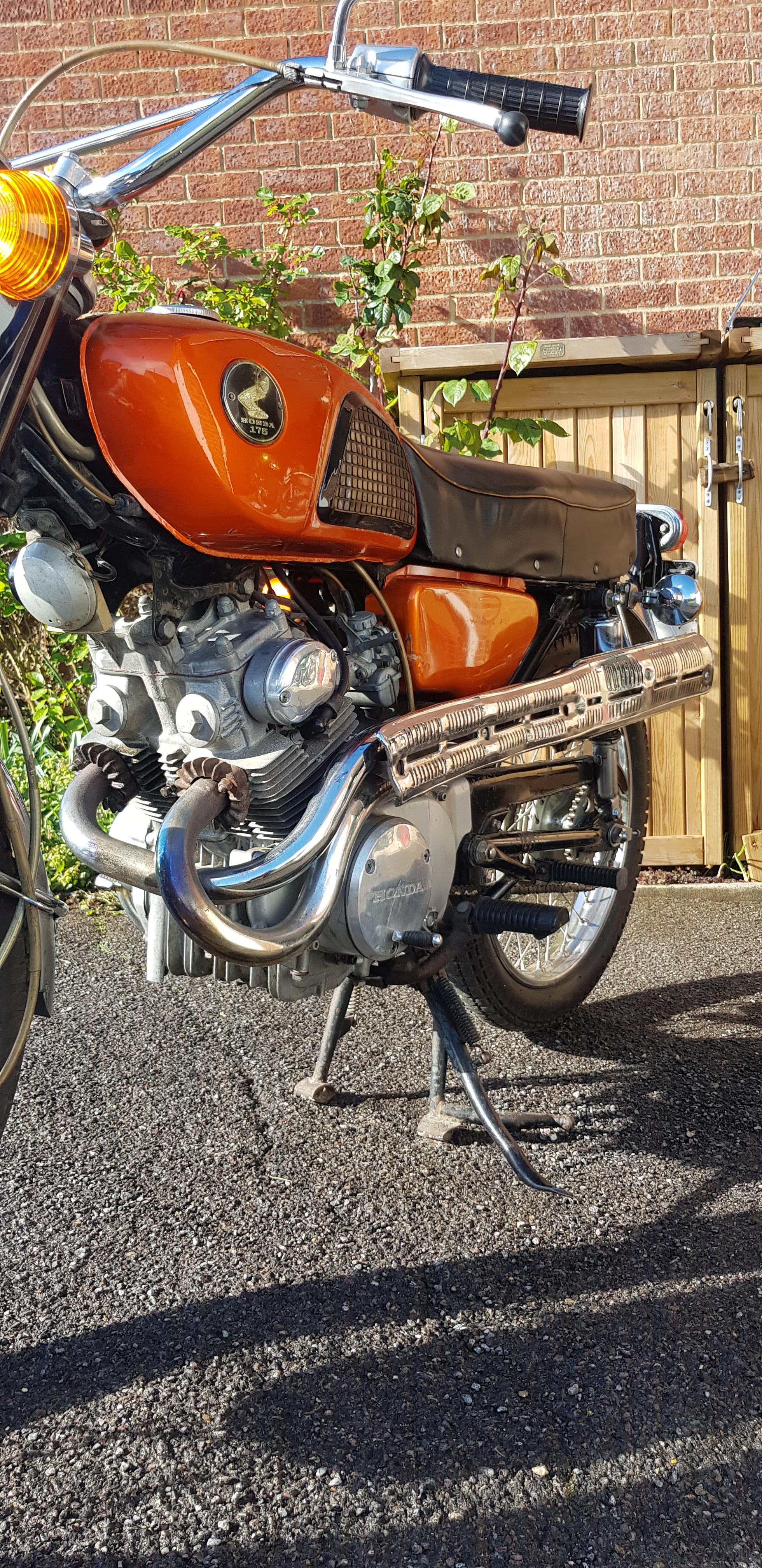 Lot 133 - 1968 Honda CL175