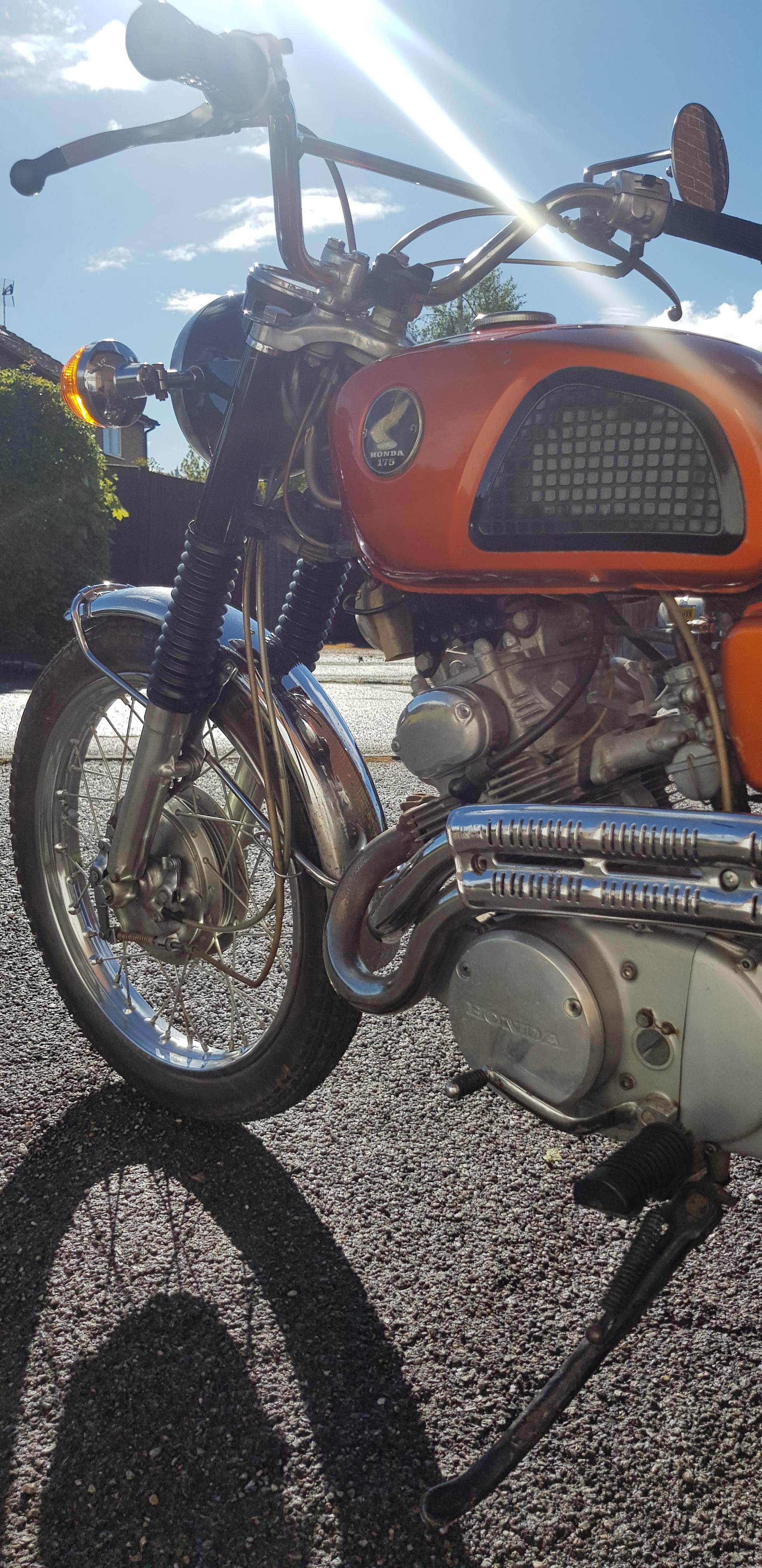 Lot 133 - 1968 Honda CL175