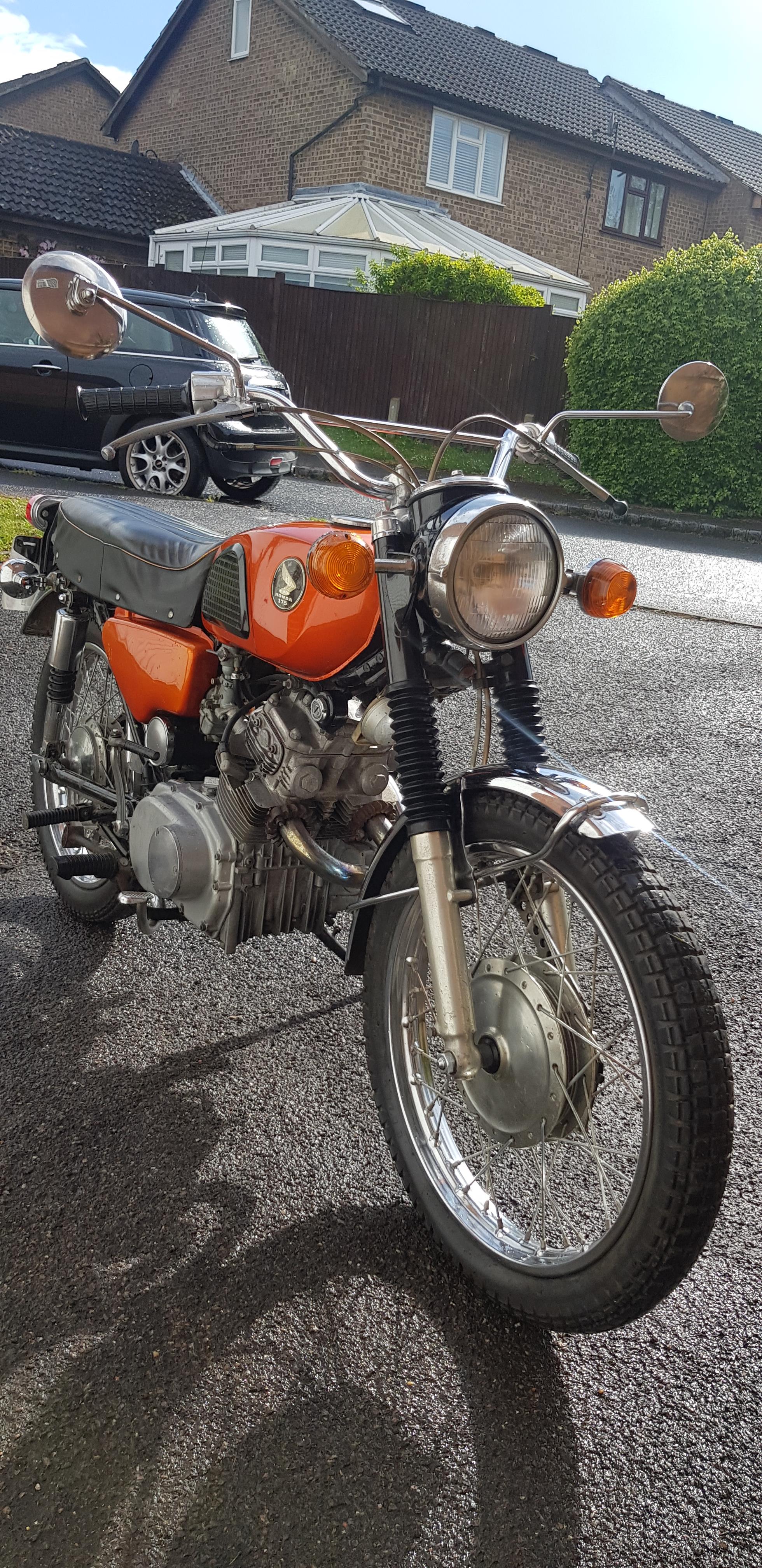 Lot 133 - 1968 Honda CL175