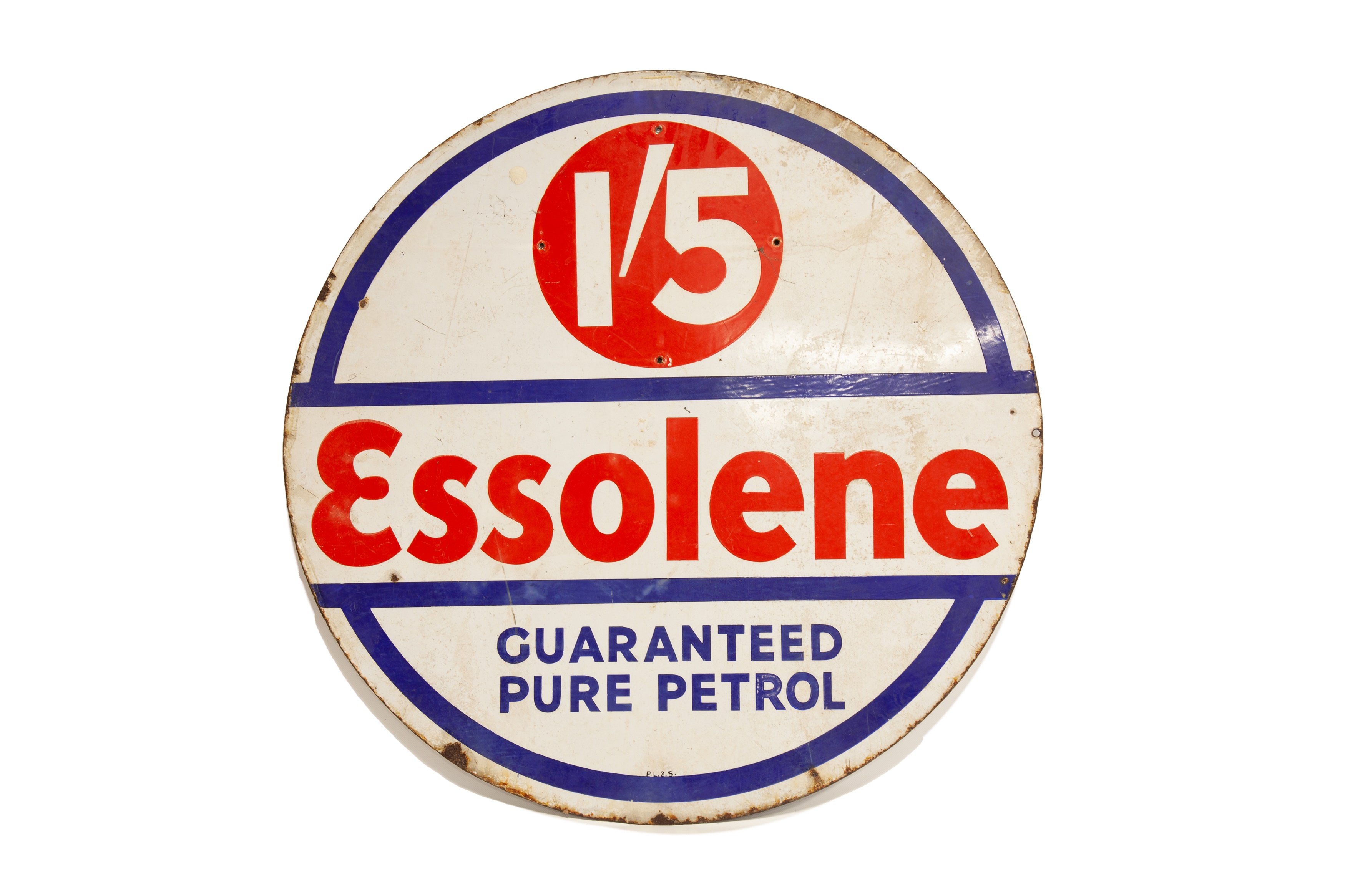 Lot 8 - Esso 'Essolene' Enamel Sign
