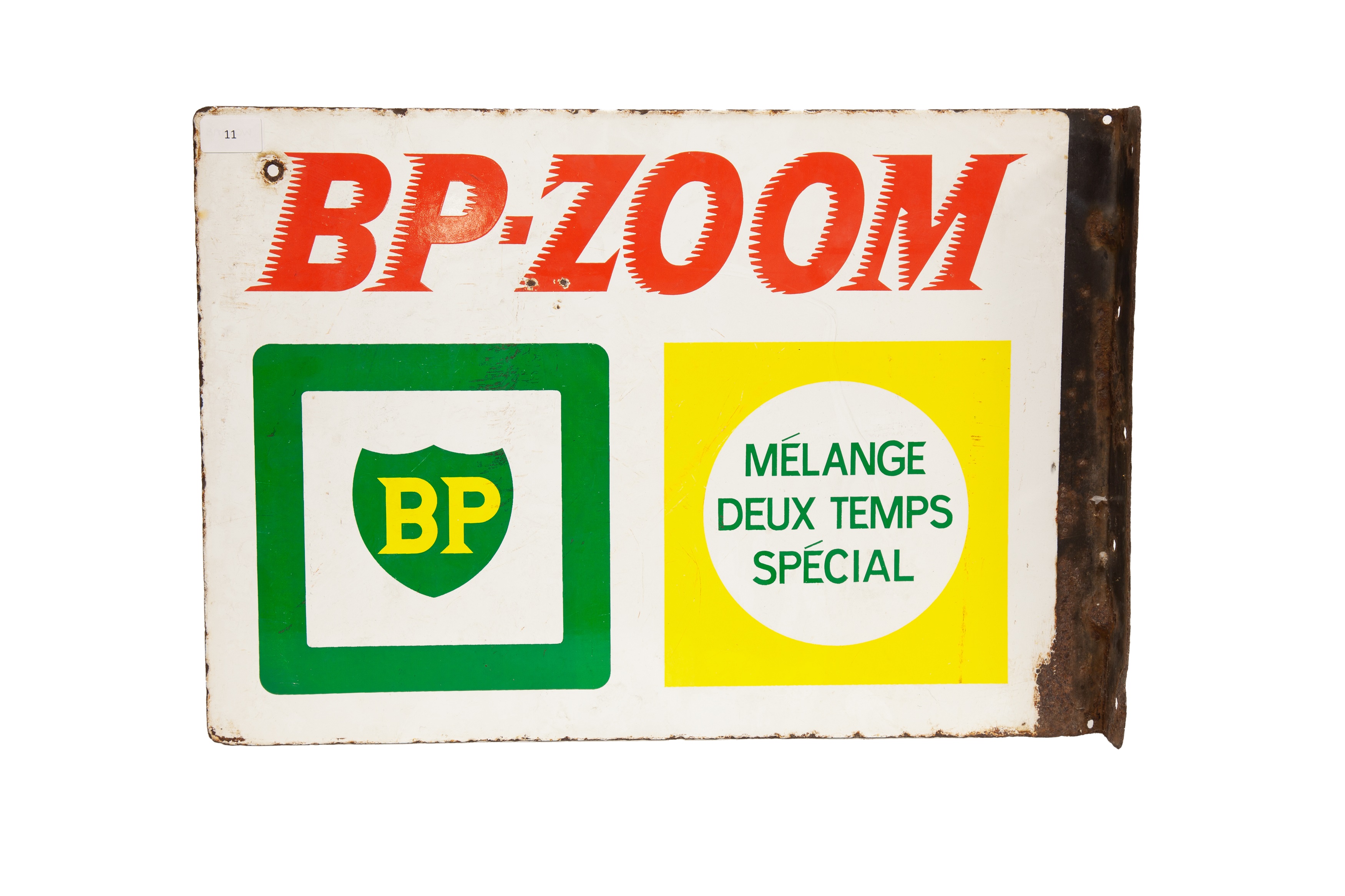 Lot 11 - BP-Zoom Enamel Sign