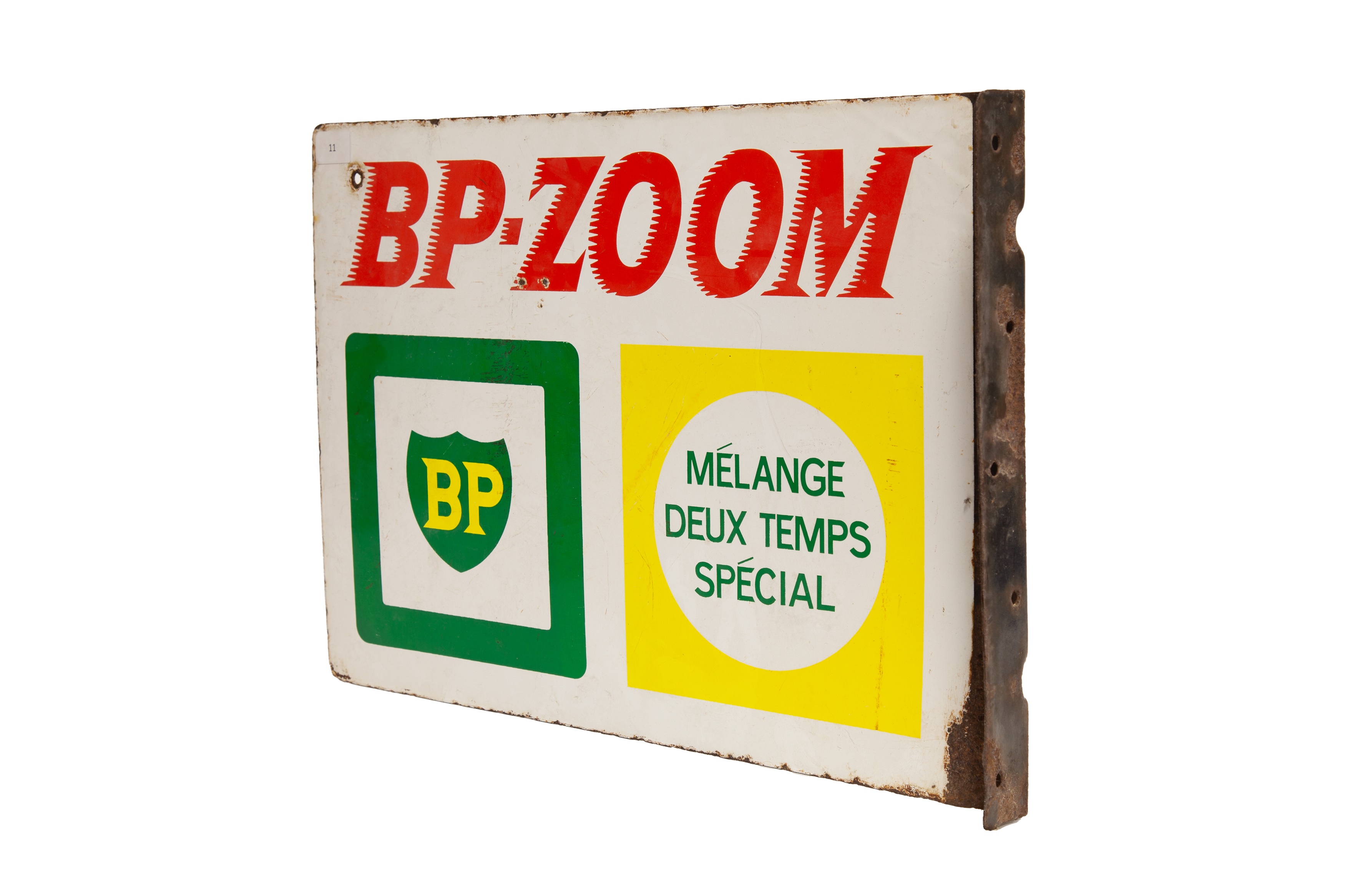 Lot 11 - BP-Zoom Enamel Sign