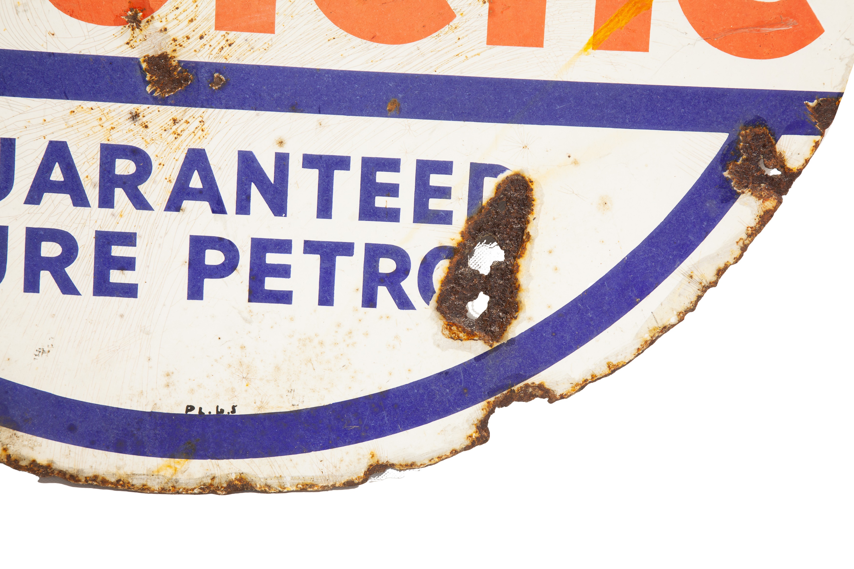 Lot 30 - Esso 'Essolene' Enamel Sign