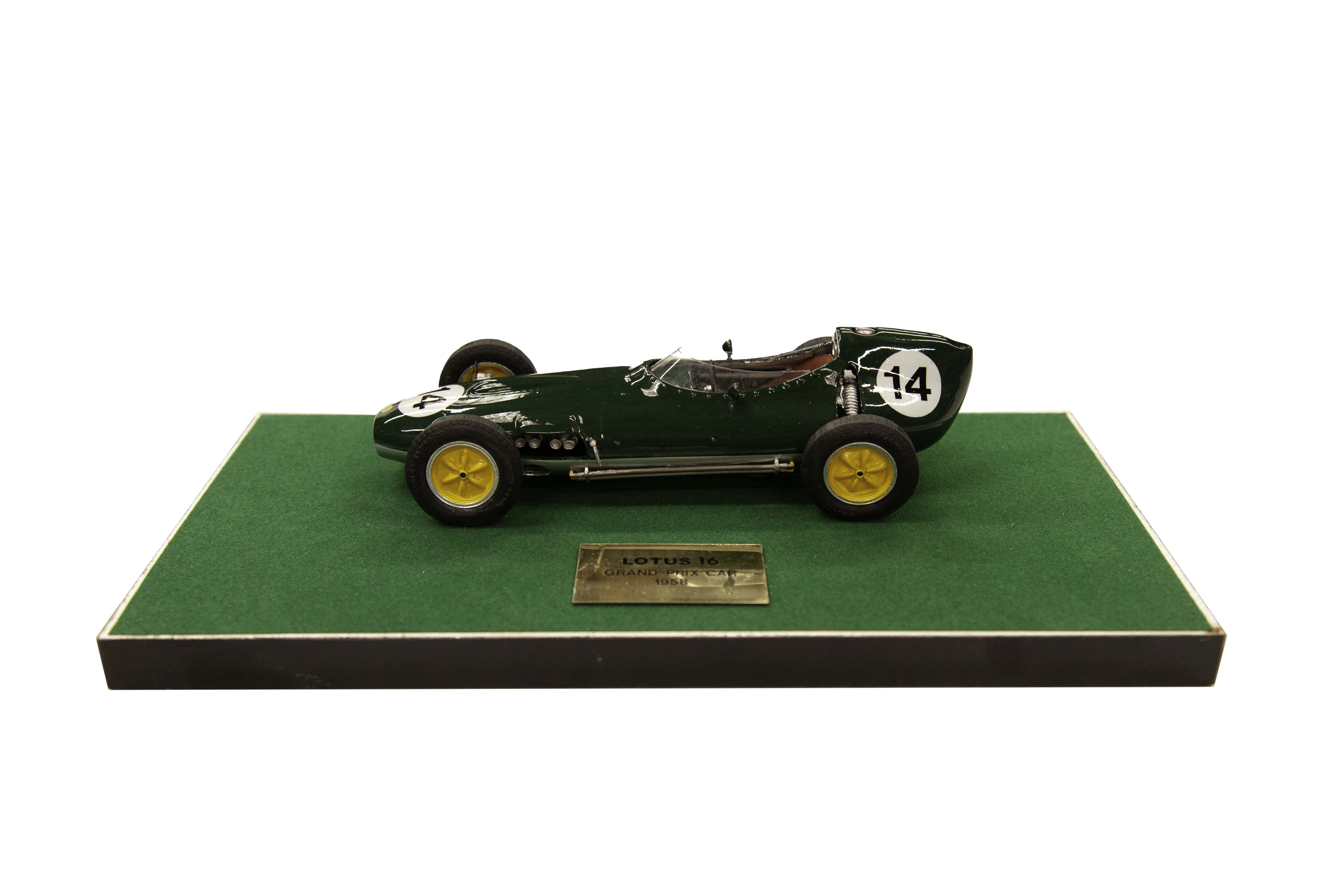 Lot 175 - Lotus 16 Grand Prix Car 1:18 Scale Model In
