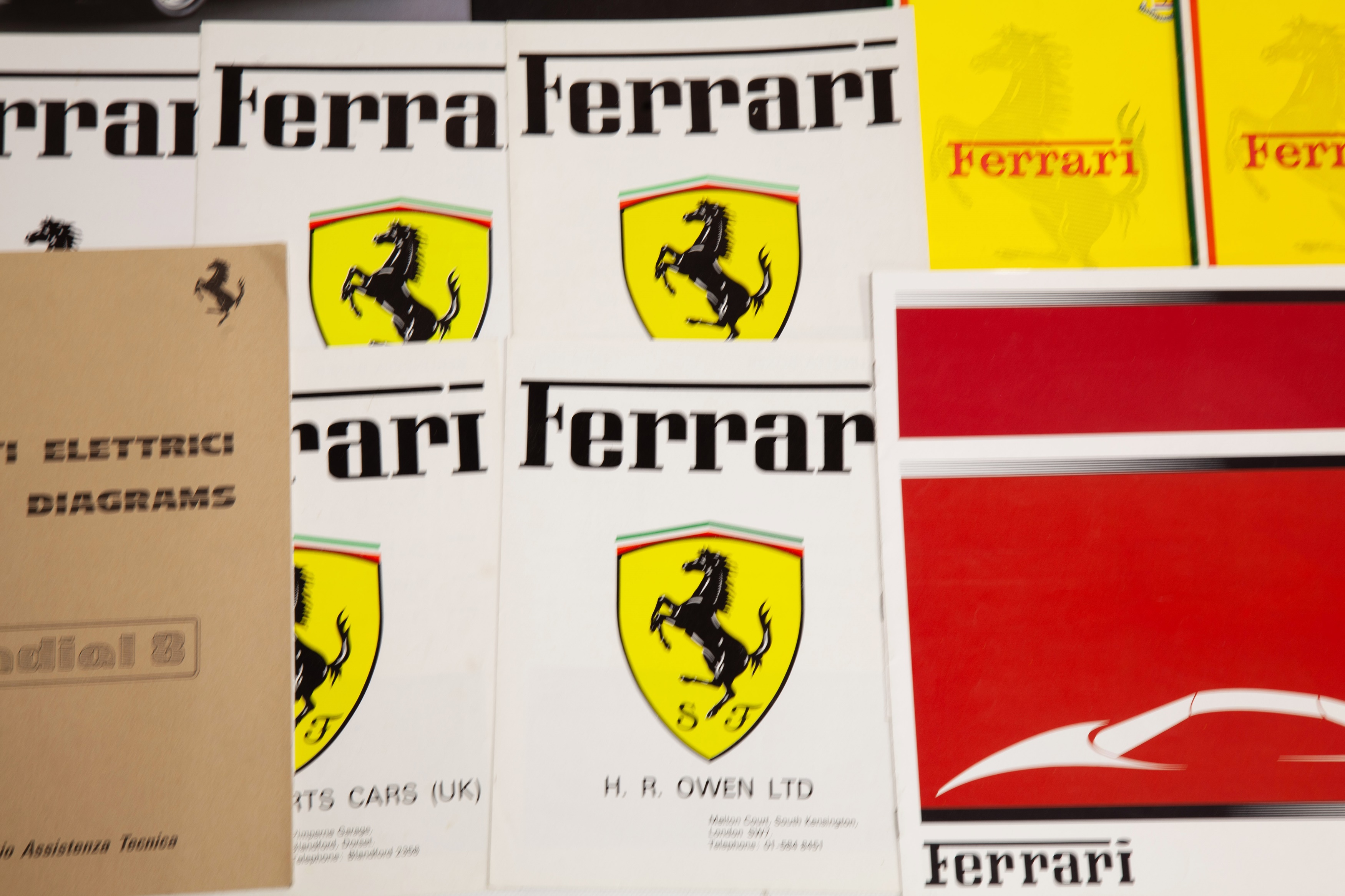 Lot 327 - Quantity of Ferrari Sales Literature