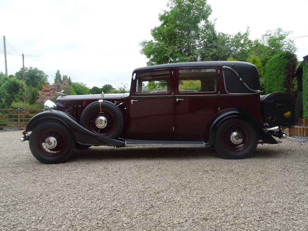 Lot 79 - 1935 Humber Snipe 80 Saloon