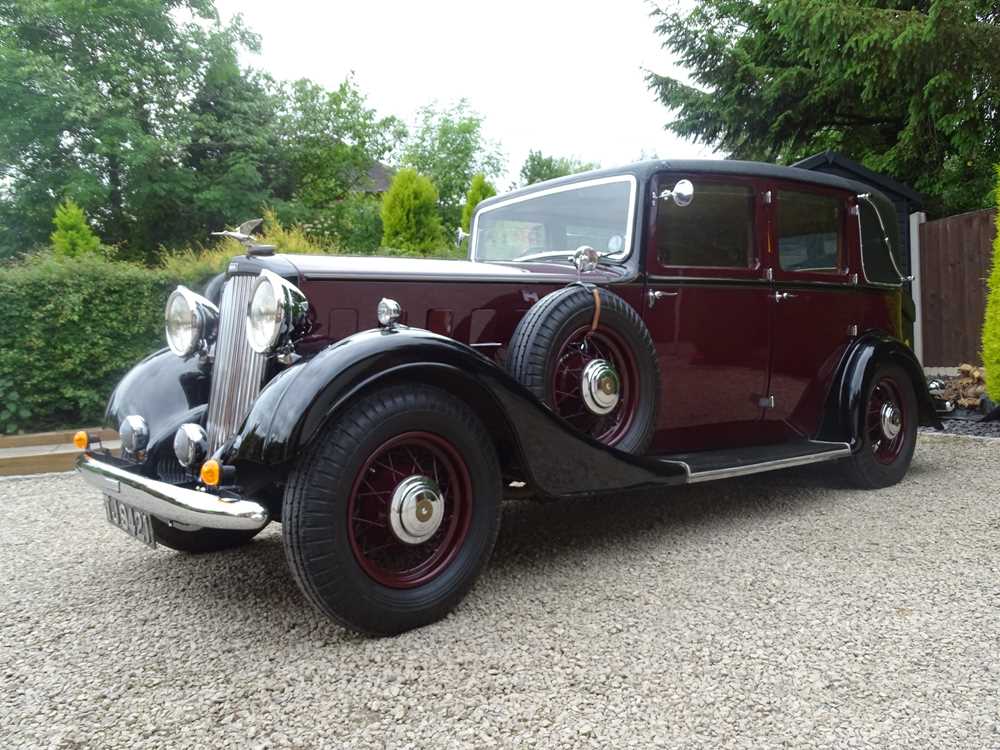 Lot 79 - 1935 Humber Snipe 80 Saloon