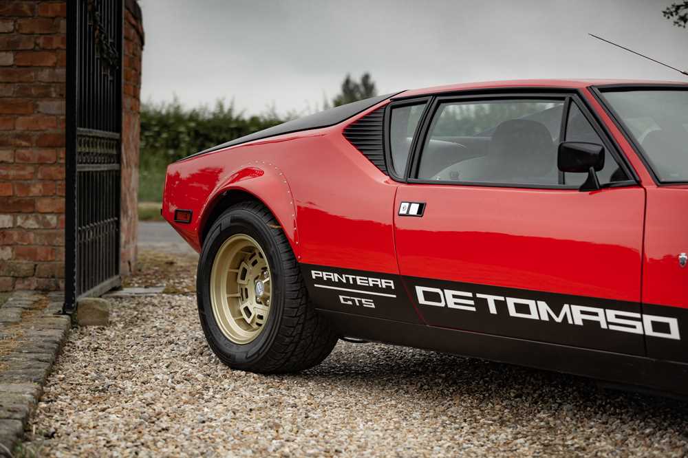 Lot 45 - 1972 De Tomaso Pantera GTS