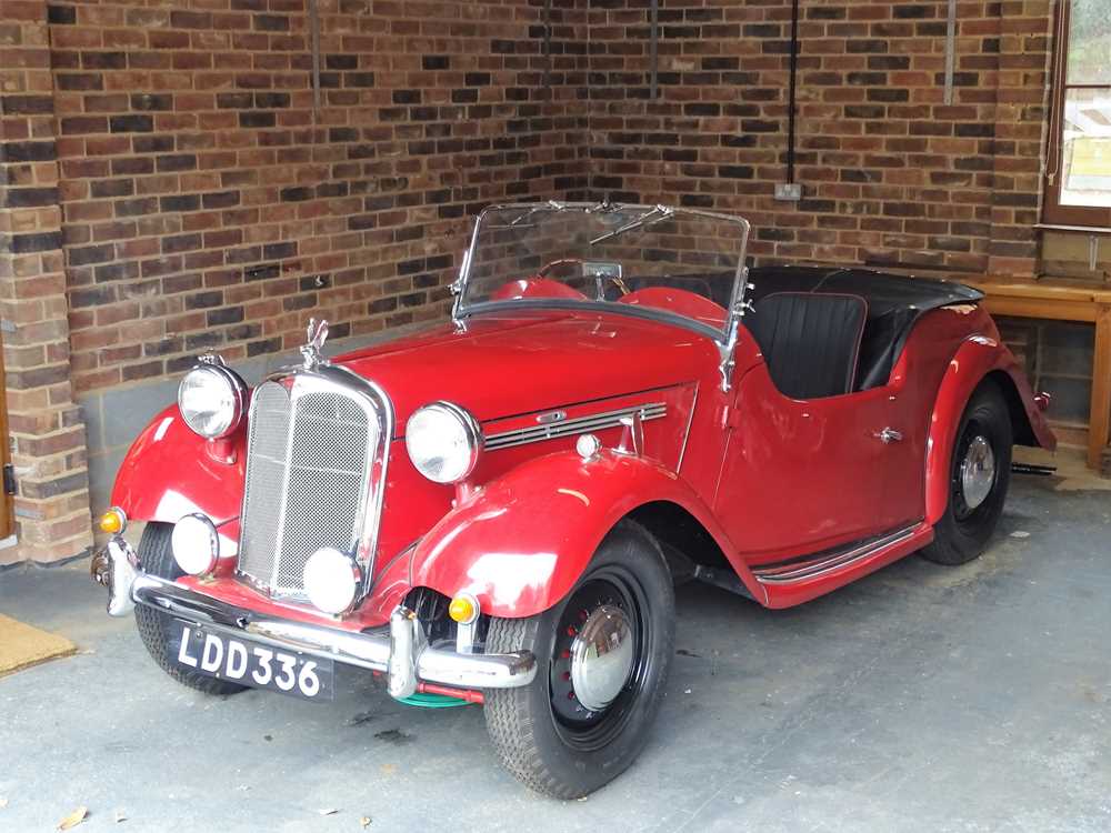 Lot 108 - 1951 Singer 4AB Roadster
